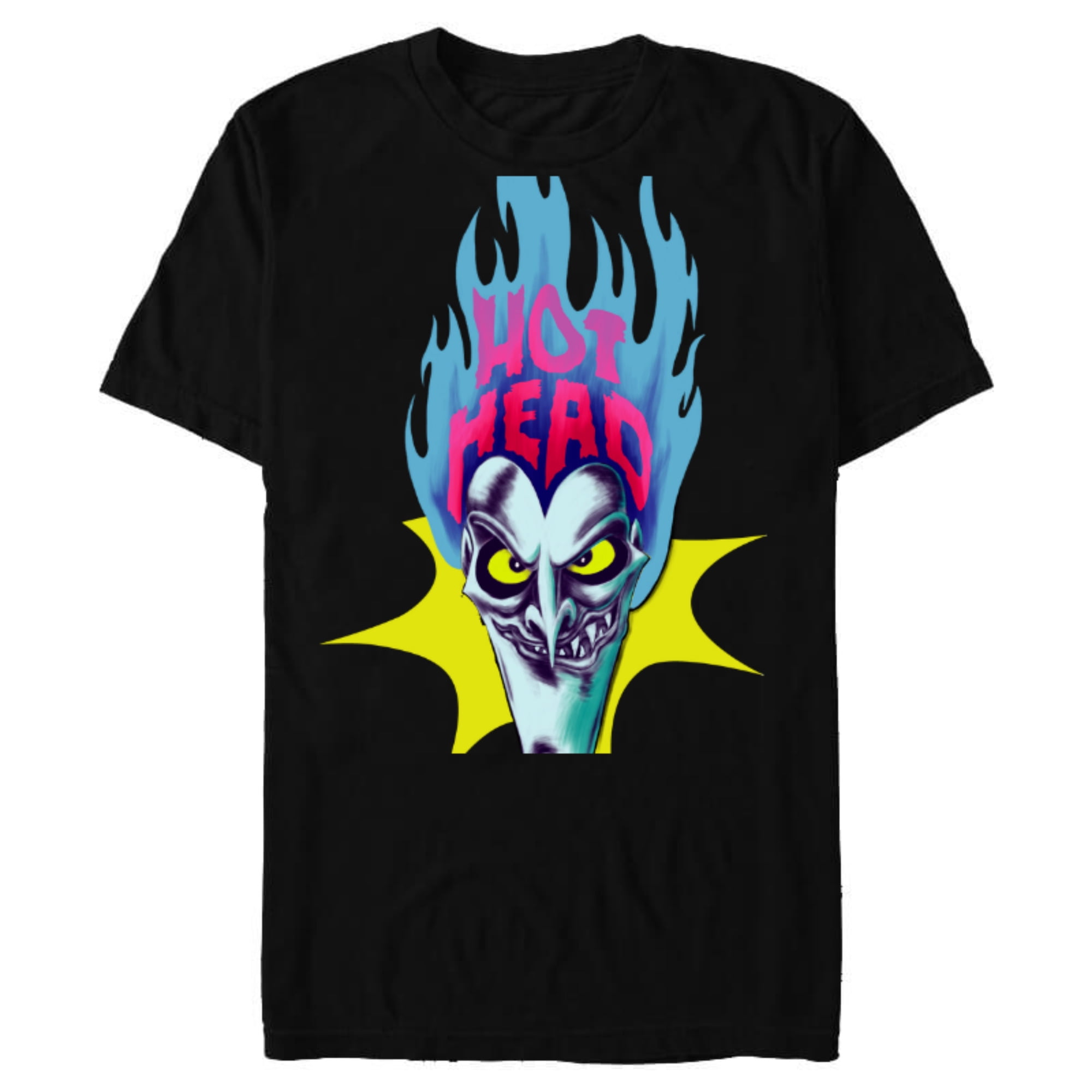 Disney Villains Hades Hot Head - Short Sleeve Blended T-Shirt for ...