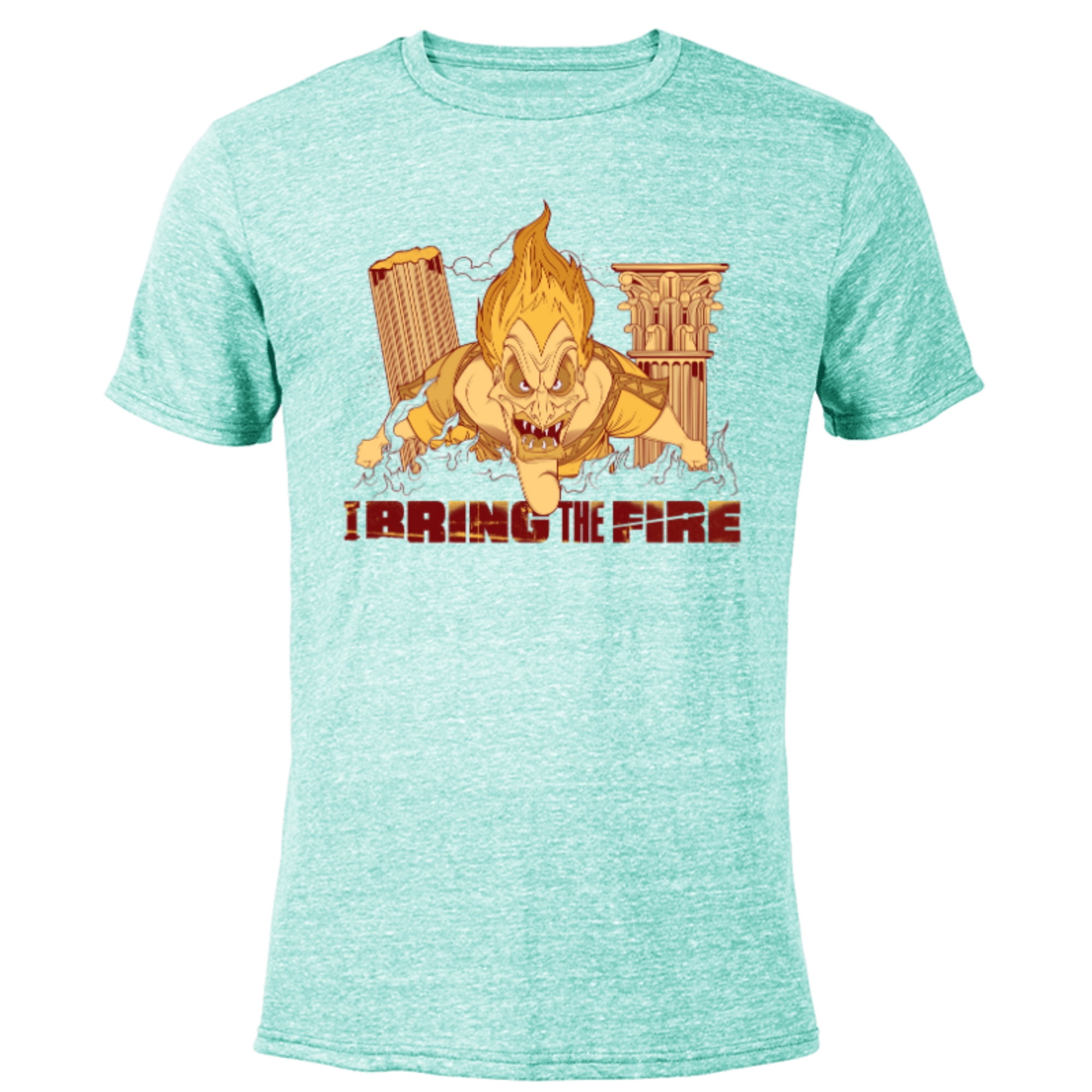 Disney Villains Hades I Bring the Fire - Short Sleeve Blended T-Shirt ...