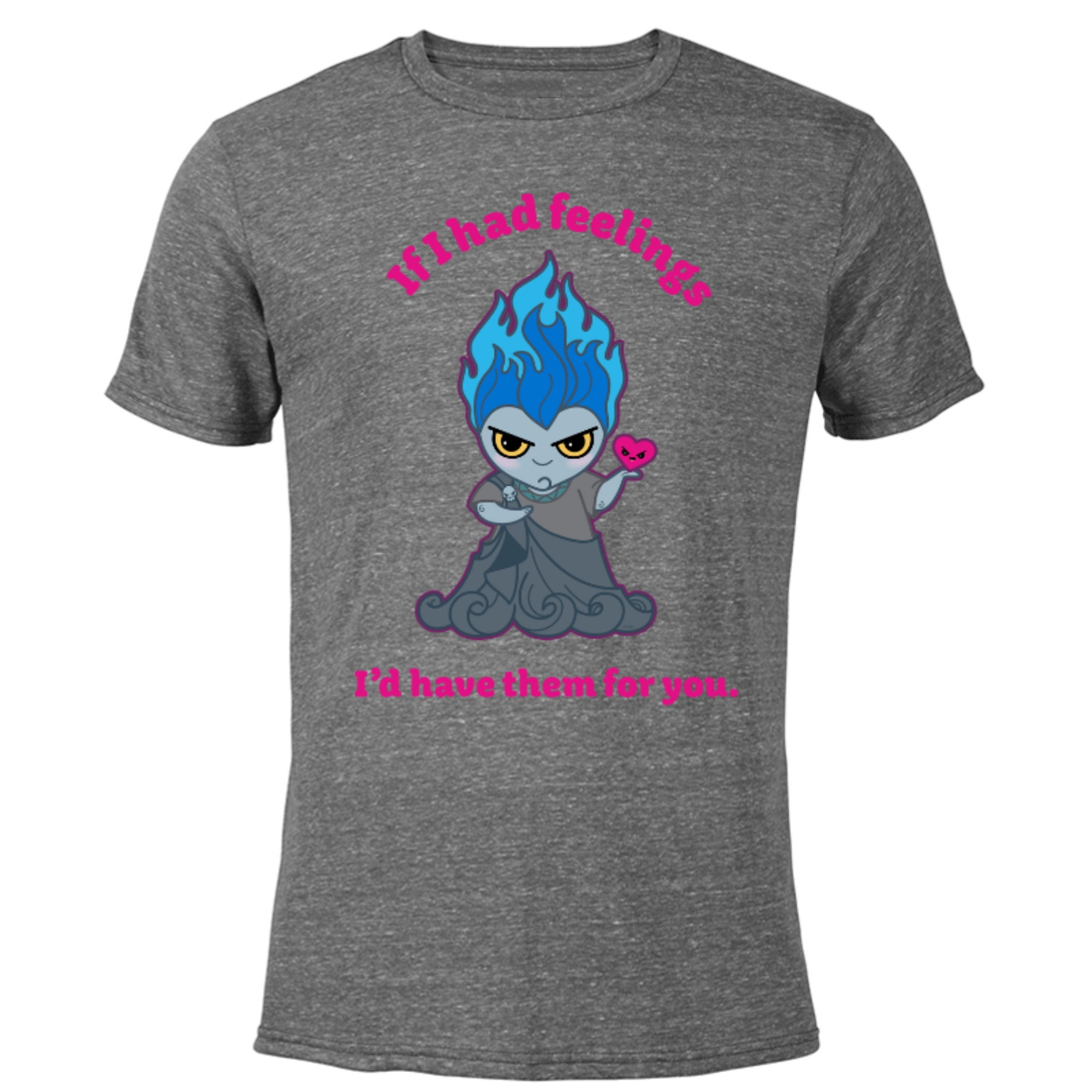 Disney Villains Hades If I Had Feelings Valentine’s Day - Short Sleeve ...