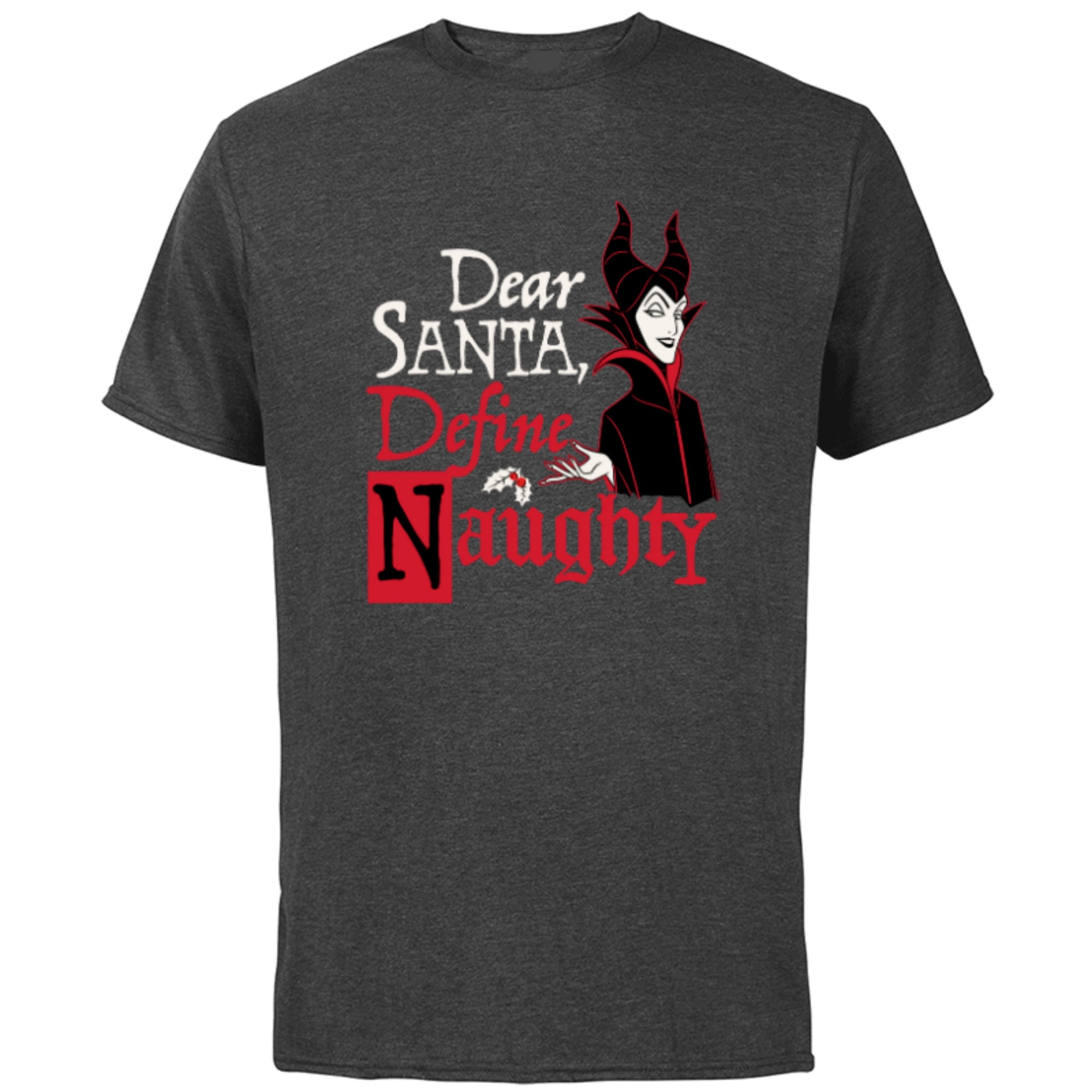 Disney Villains Holiday Maleficent Dear Santa Define Naughty - Short ...