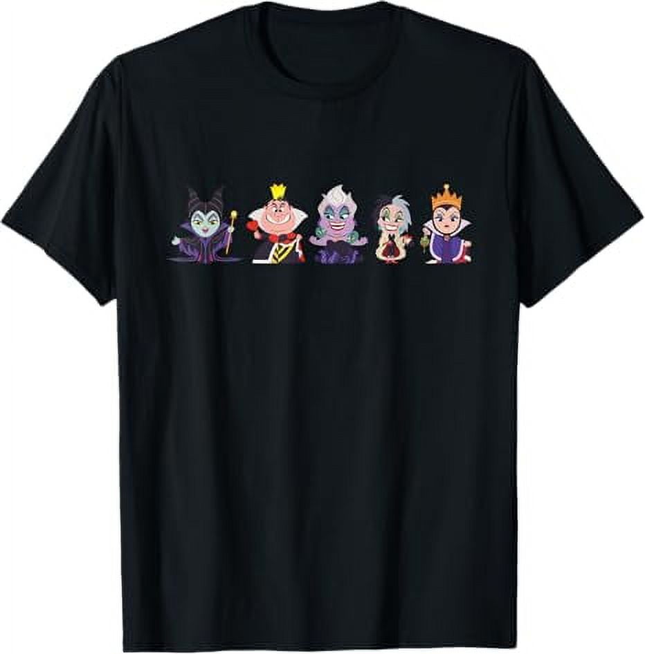 Disney Villains Kawaii Chibi Evil Queens T-Shirt - Walmart.com