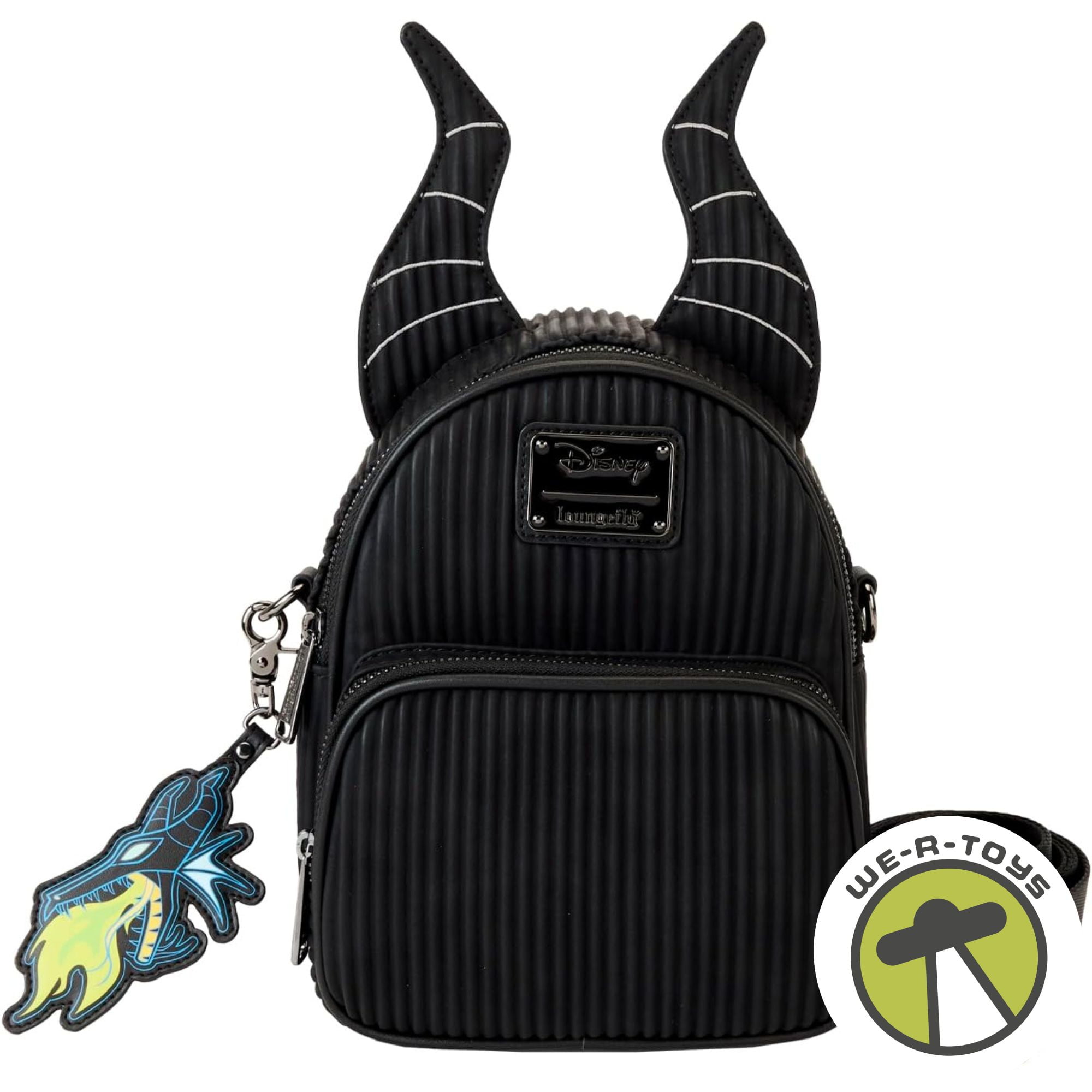 Loungefly Disney Villains Malificent Convertible Mini Backpack ...