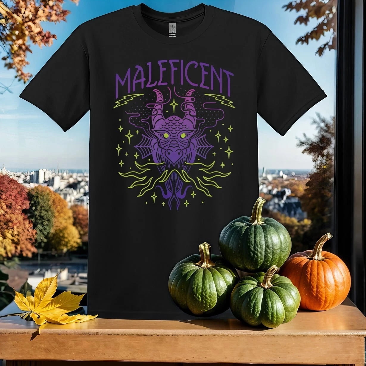 Disney Villains Maleficent Dragon Fire Breath Brambles Sorceress Horns ...