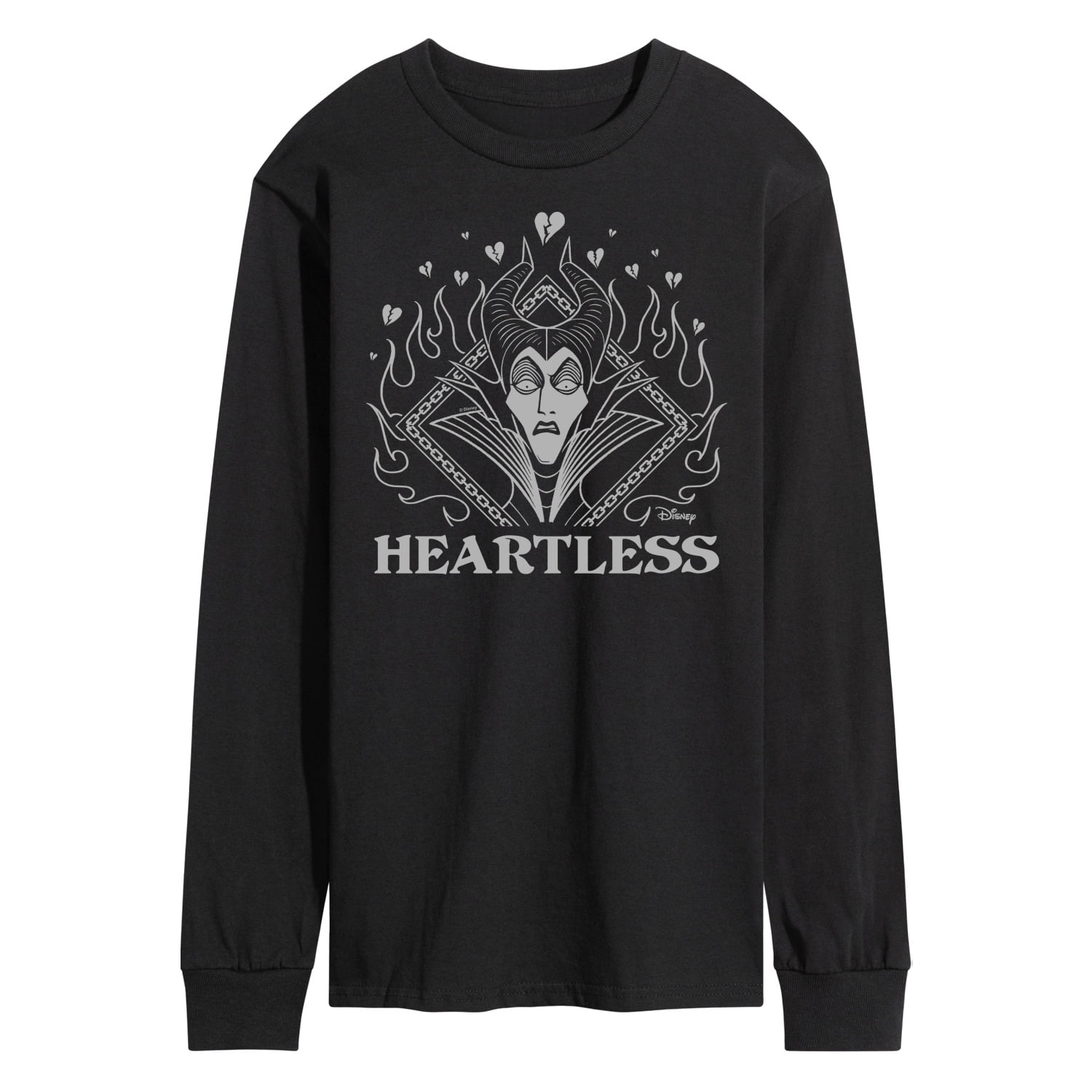 Disney Villains - Maleficent Heartless - Men's Long Sleeve T-Shirt ...