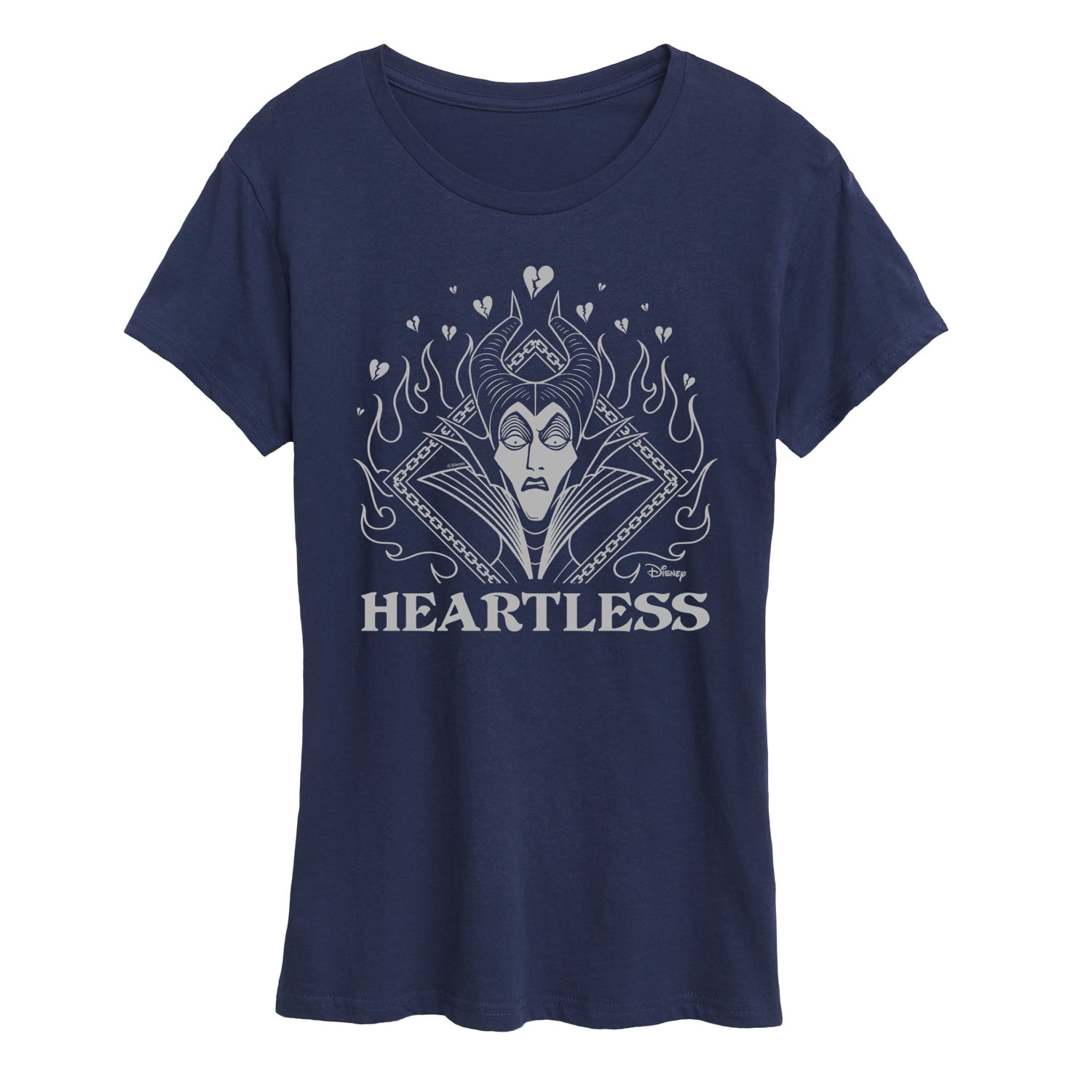Disney Villains - Maleficent Heartless - Women's Short Sleeve Graphic T ...