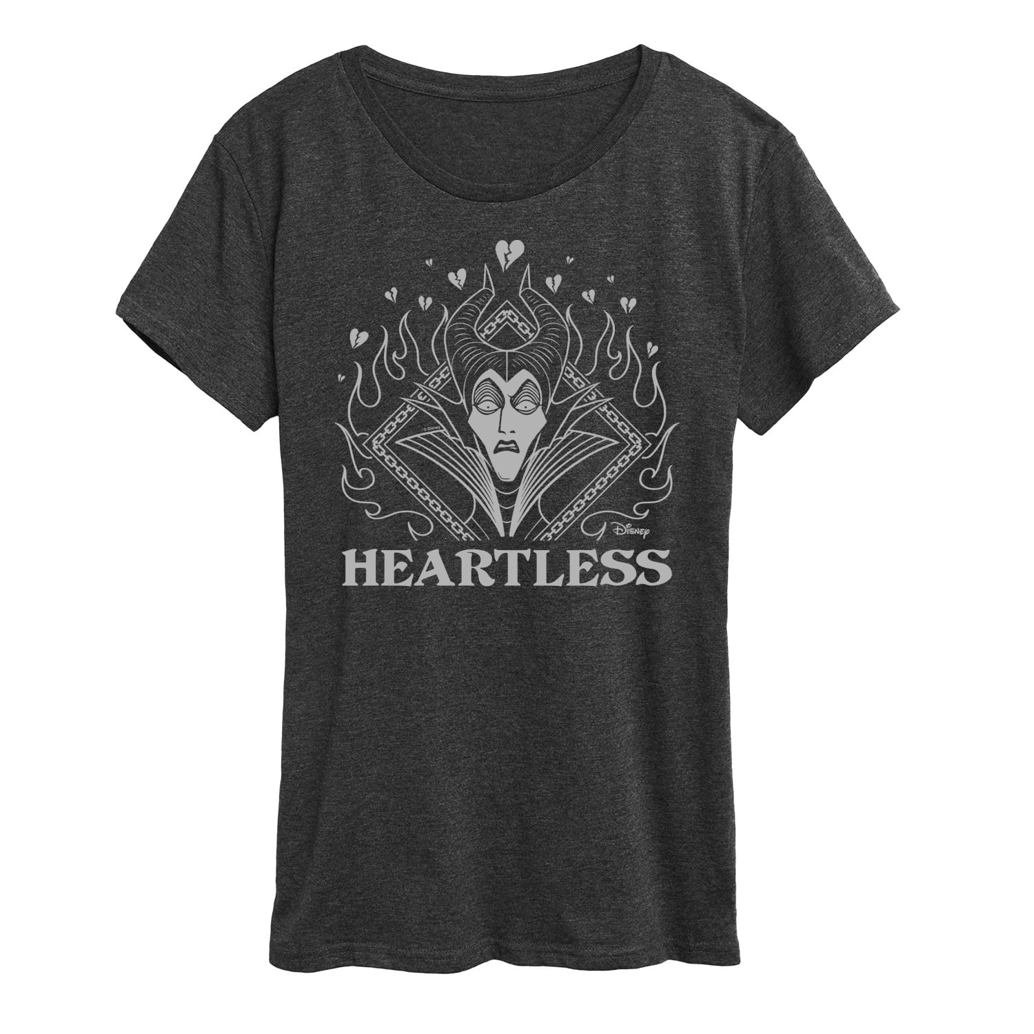 Disney Villains - Maleficent Heartless - Women's Short Sleeve Graphic T ...