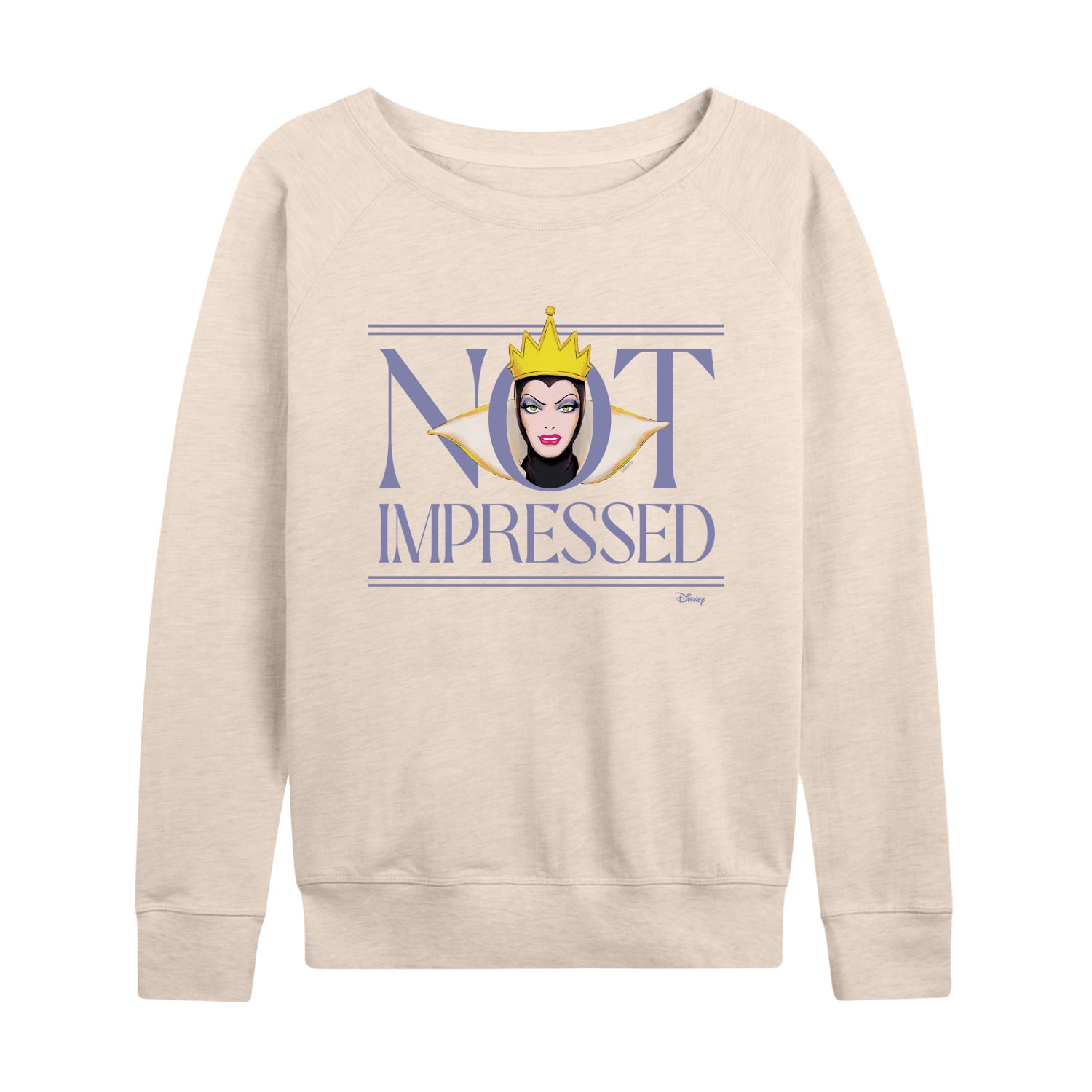 Disney Villains - Not Impressed - Women's Lightweight French Terry Long ...