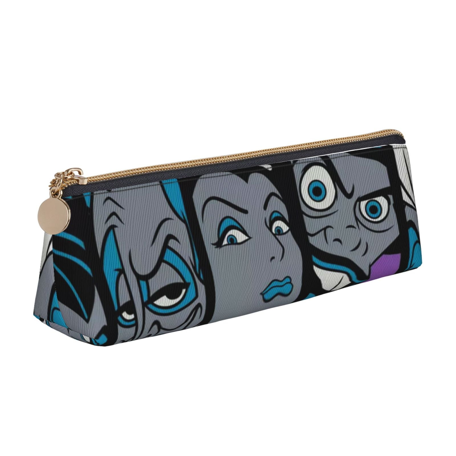 Disney Villains Pencil Case, Triangle Portable Pen Bag Pouch with ...