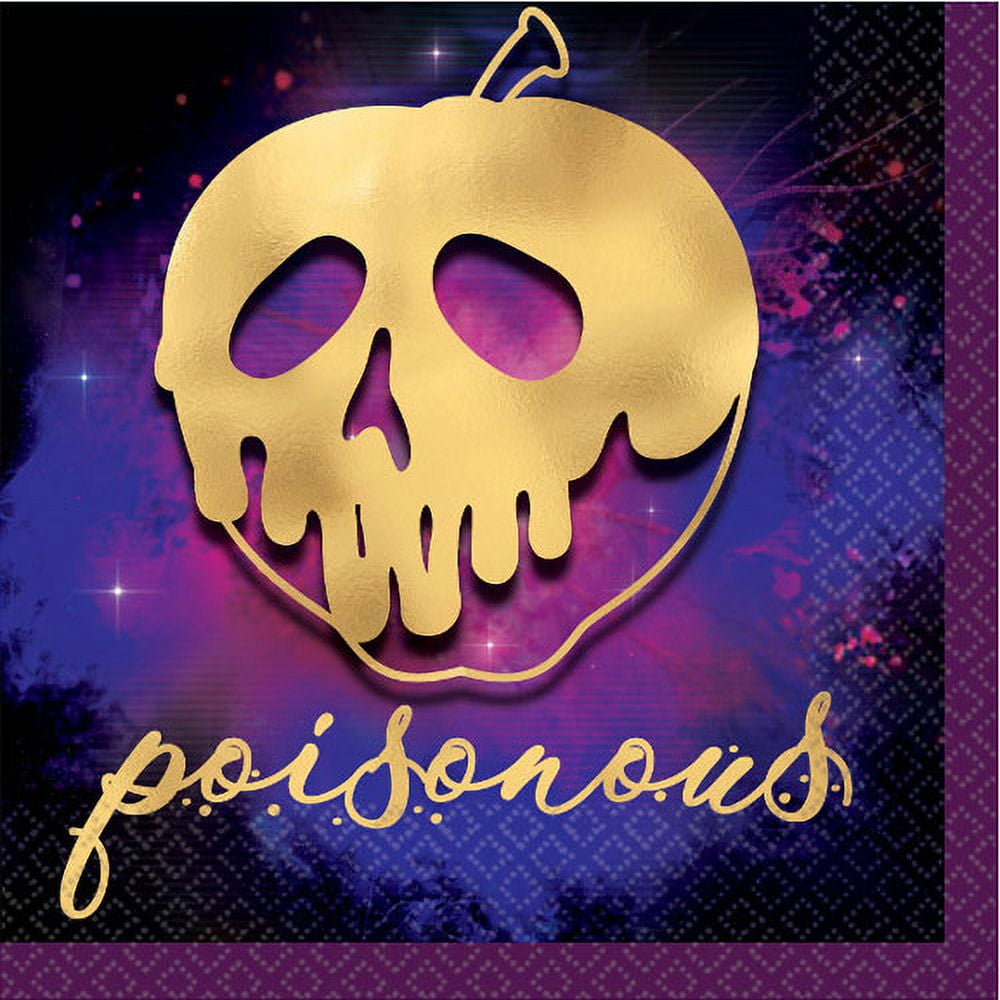 Disney Villains 'Poisonous' Small Napkins (16ct) - Walmart.com