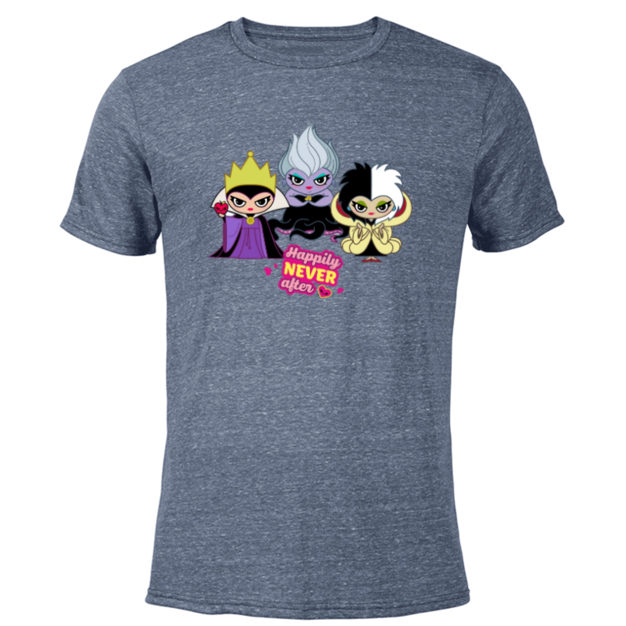 Disney Villains Queen Ursula Cruella Happily NEVER After - Short Sleeve ...