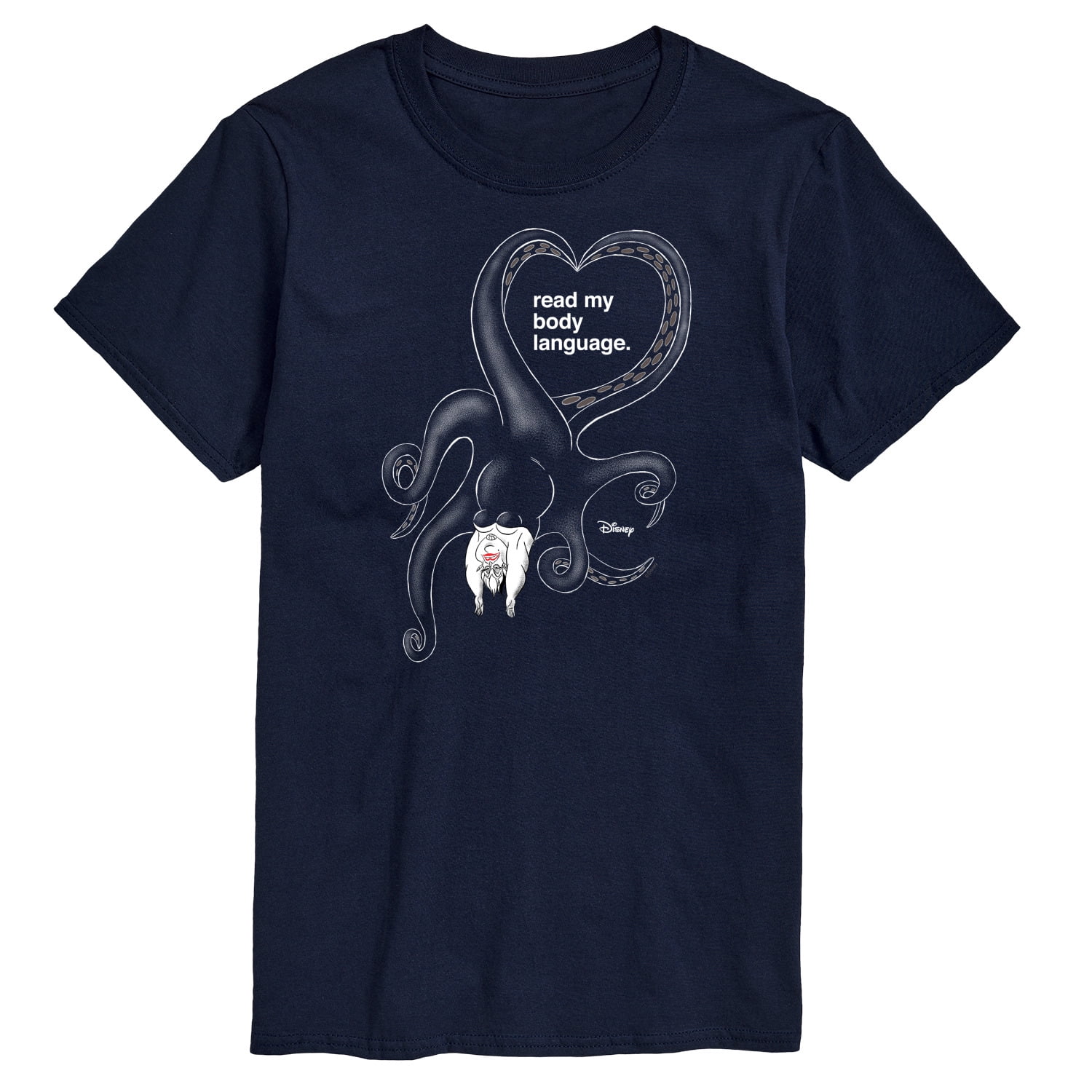 Disney Villains - Read My Body Language Ursula - Men's Short Sleeve ...