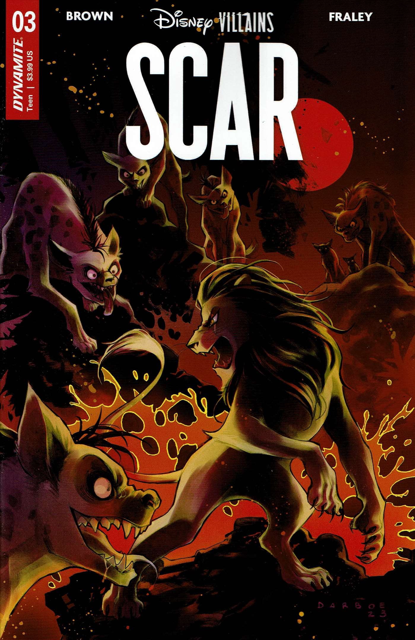Disney Villains: Scar #3A VF ; Dynamite Comic Book - Walmart.com
