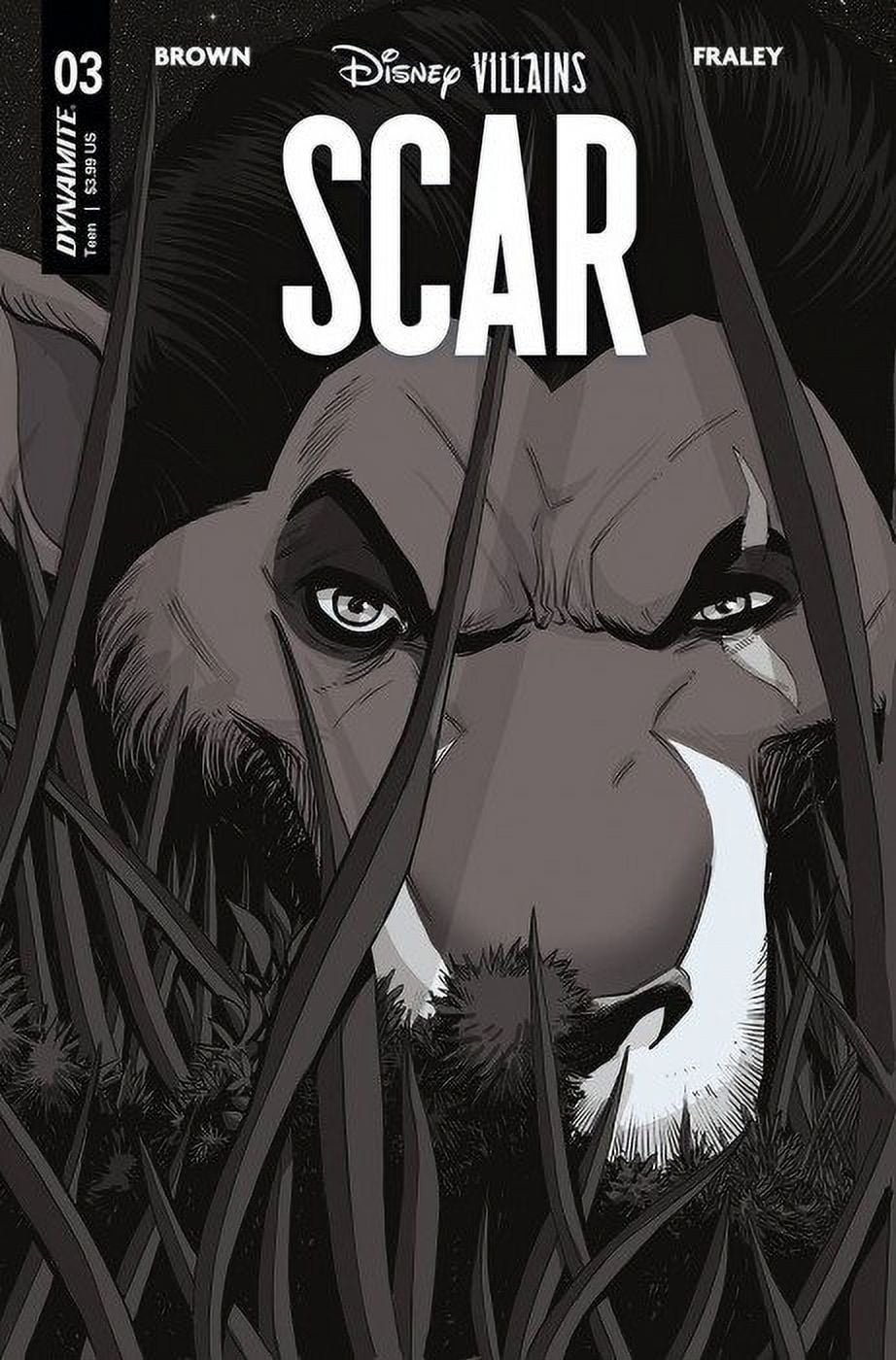 Disney Villains: Scar #3S VF ; Dynamite Comic Book - Walmart.com