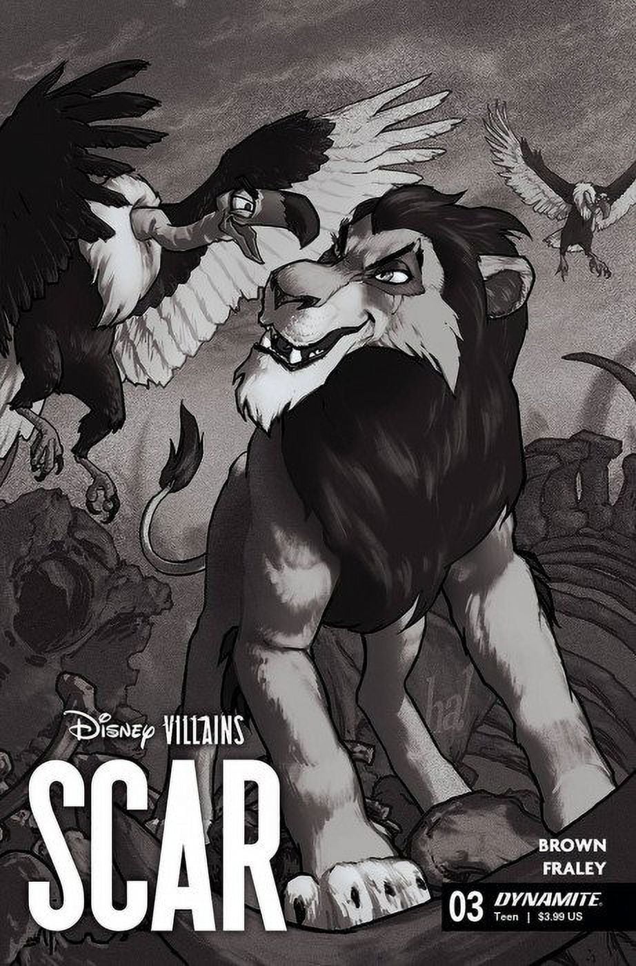 Disney Villains: Scar #3T VF ; Dynamite Comic Book - Walmart.com