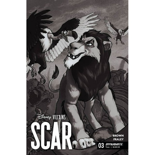 Disney Villains: Scar #3T VF ; Dynamite Comic Book - Walmart Business ...