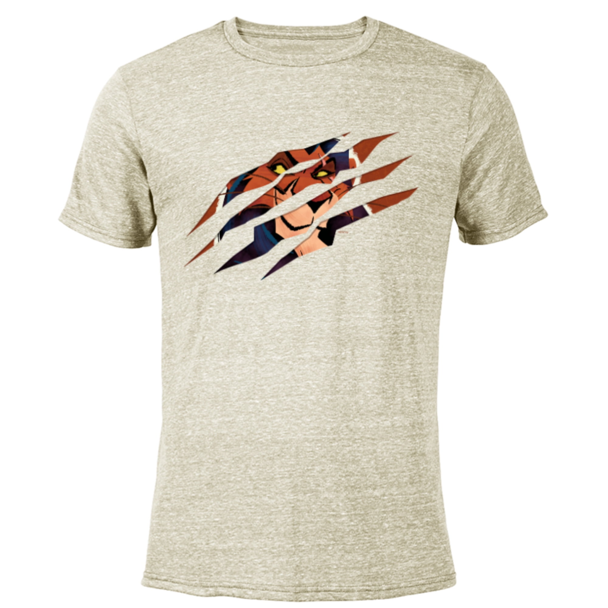 Disney Villains Scar Claw Slash The Lion King - Short Sleeve Blended T ...