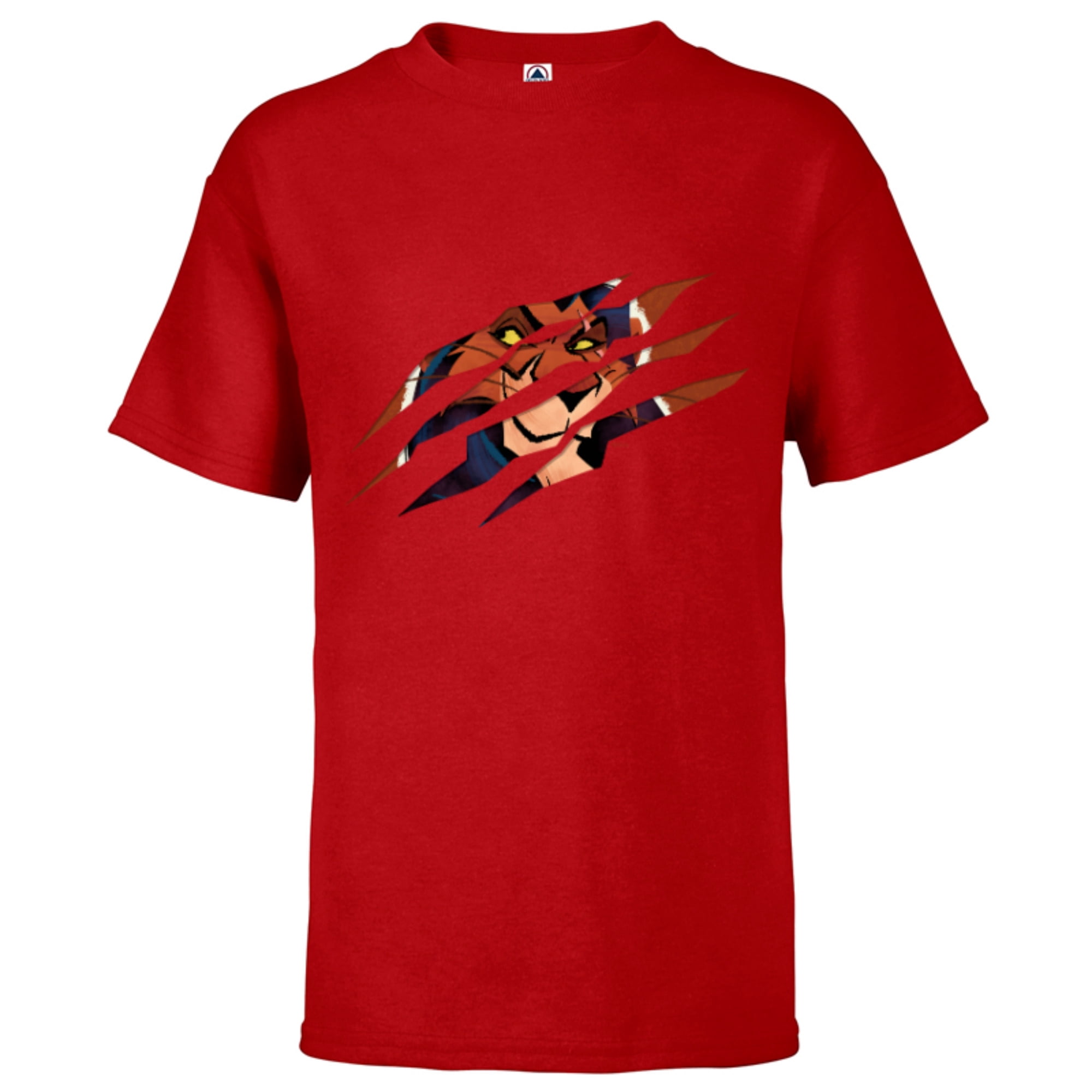 Disney Villains Scar Claw Slash The Lion King - Short Sleeve T-Shirt ...