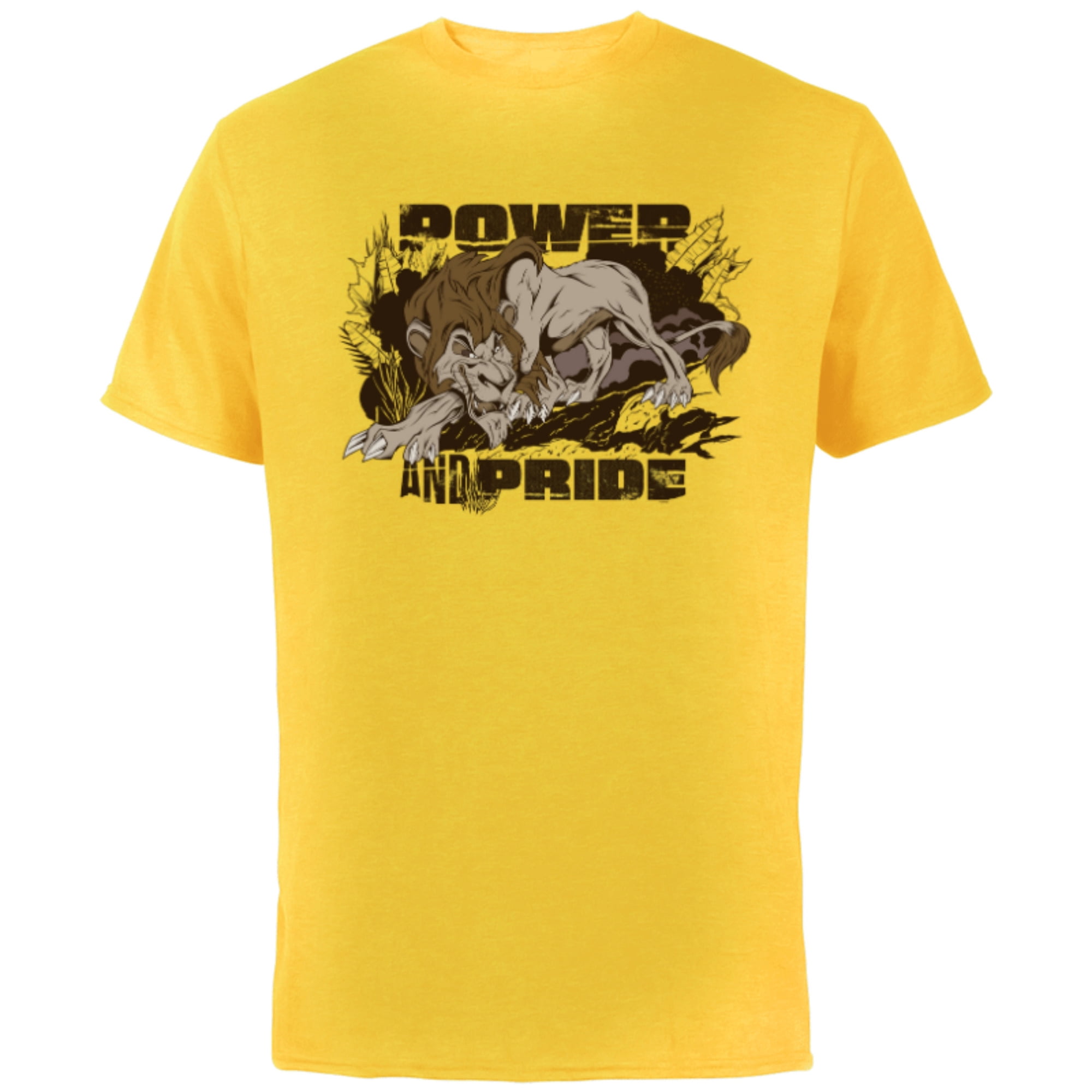 Disney Villains Scar Power and Pride - Short Sleeve Cotton T-Shirt for ...