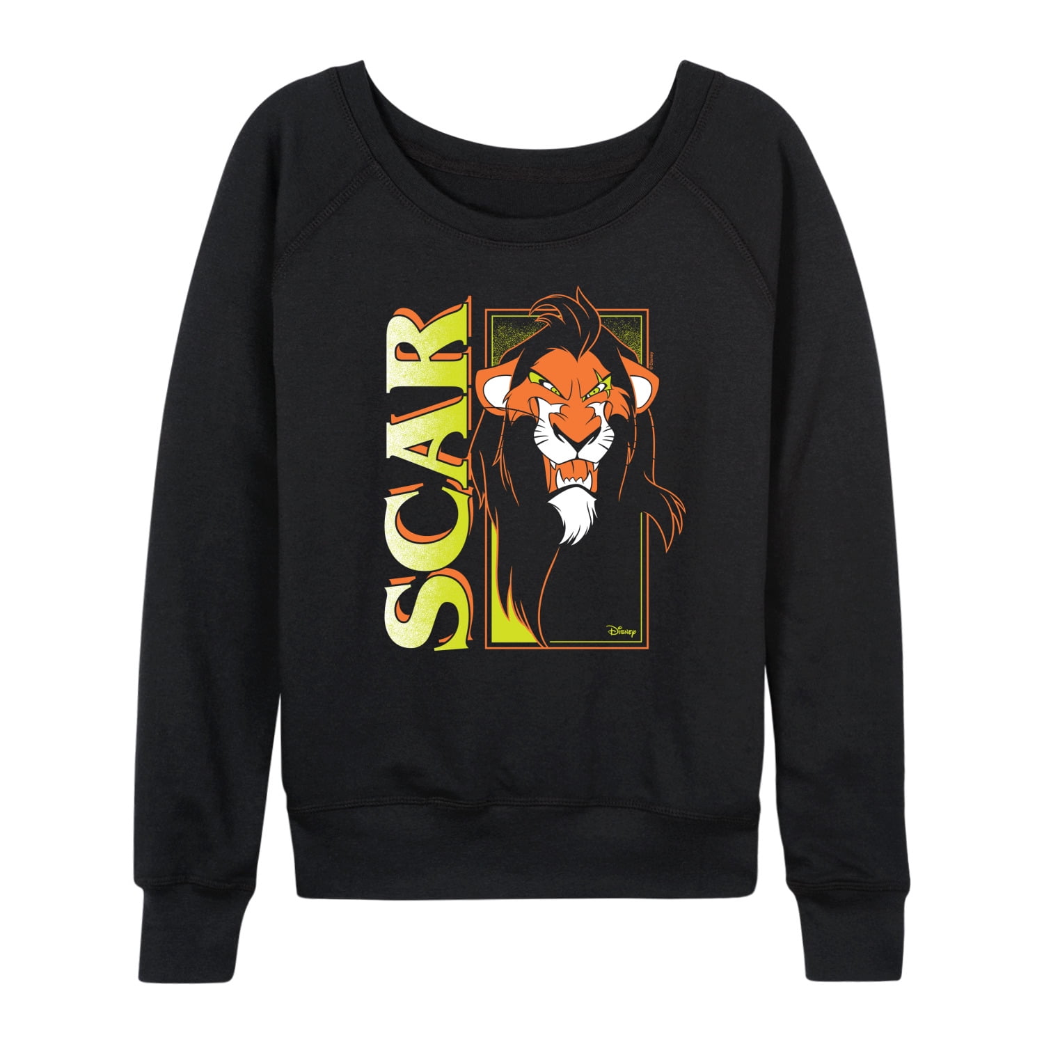 Disney Villains - Scar - Women's French Terry Long Sleeve Pullover ...