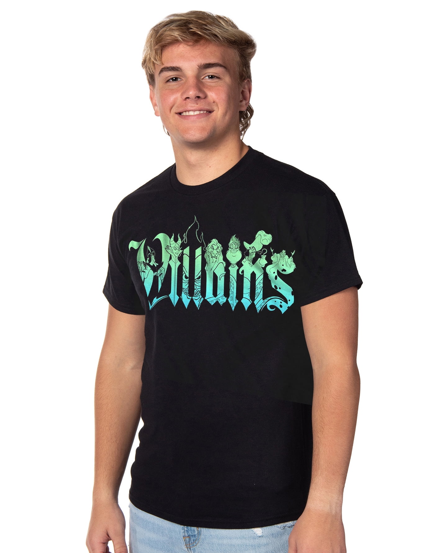 Disney Villains Shirt Mens Captain Hook Ursula Maleficent Scar Graphic ...