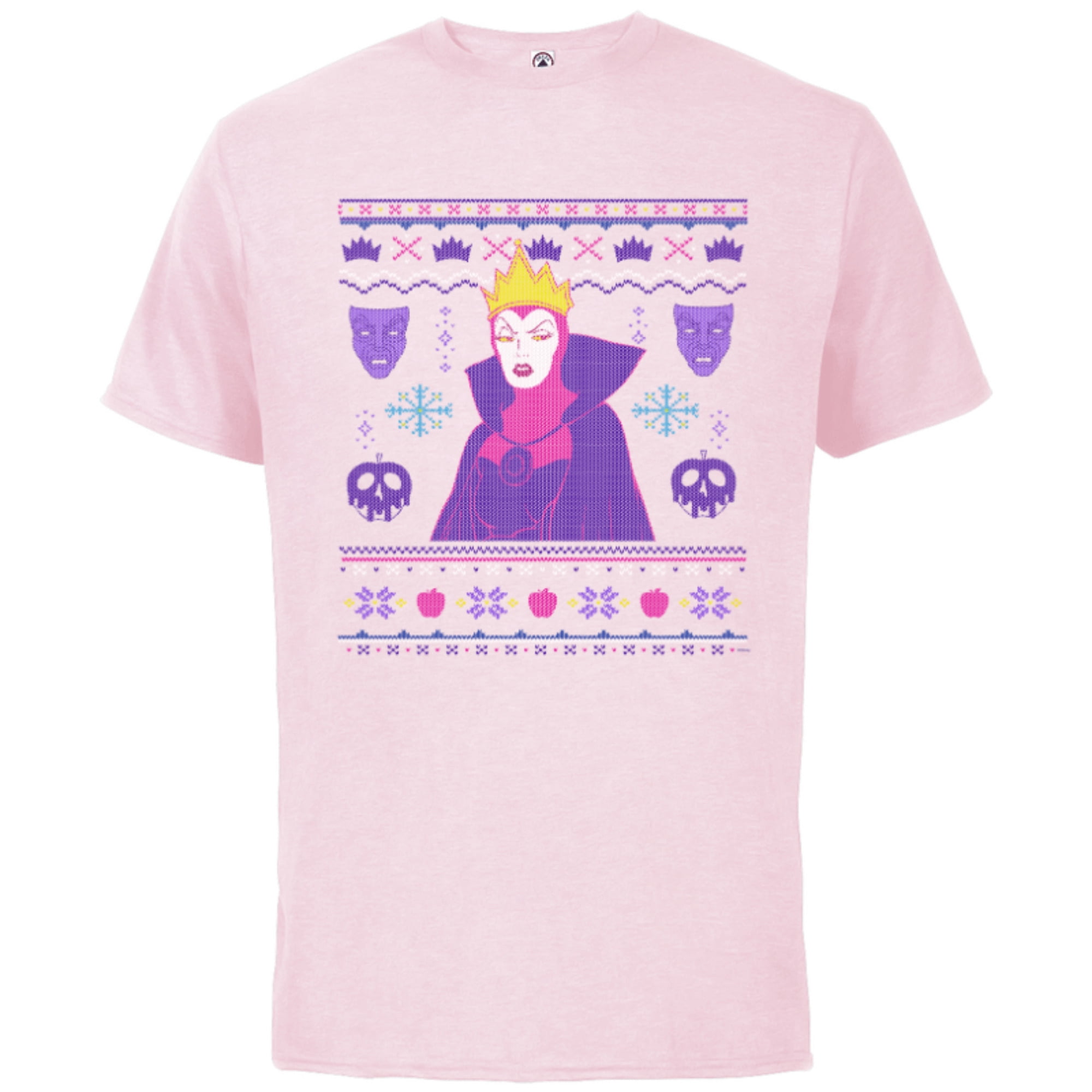 Disney Villains Snow White Evil Queen Christmas Sweater - Short Sleeve ...