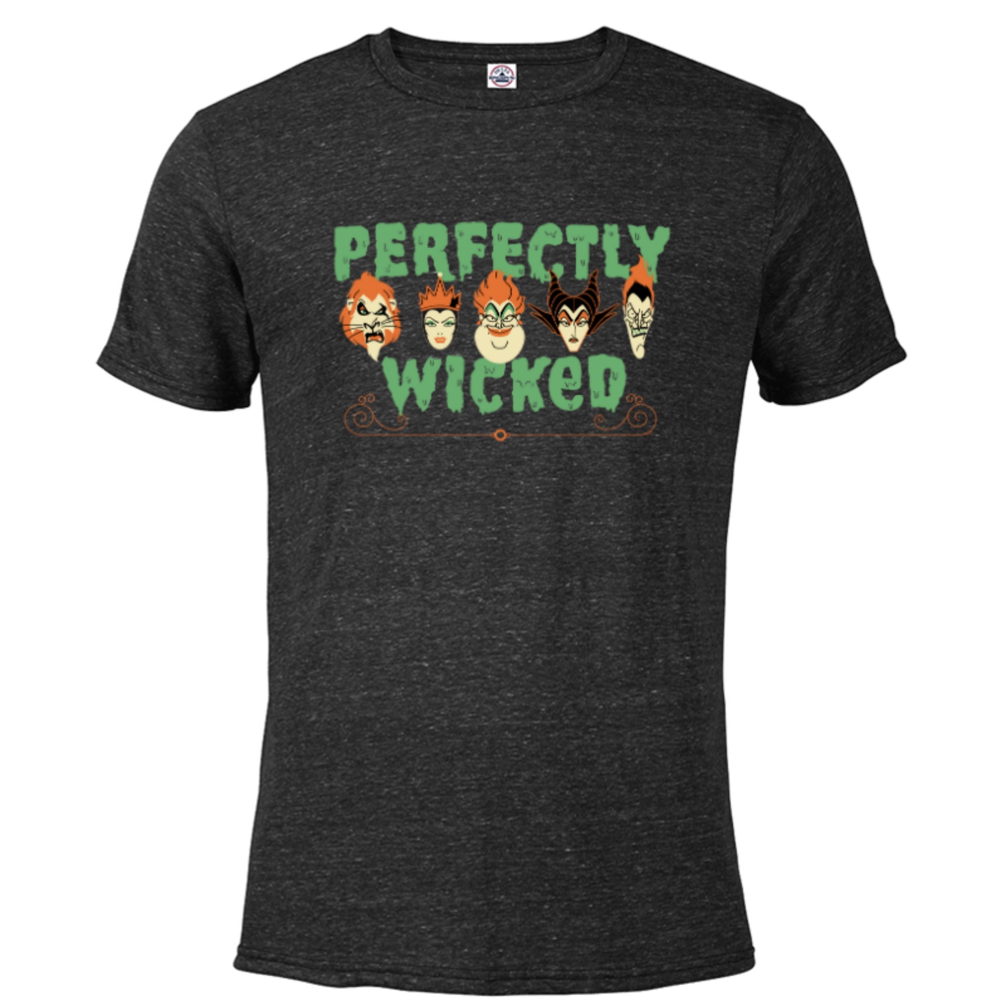 Disney Villains Spooky Squad Perfectly Wicked Halloween- Short Sleeve ...