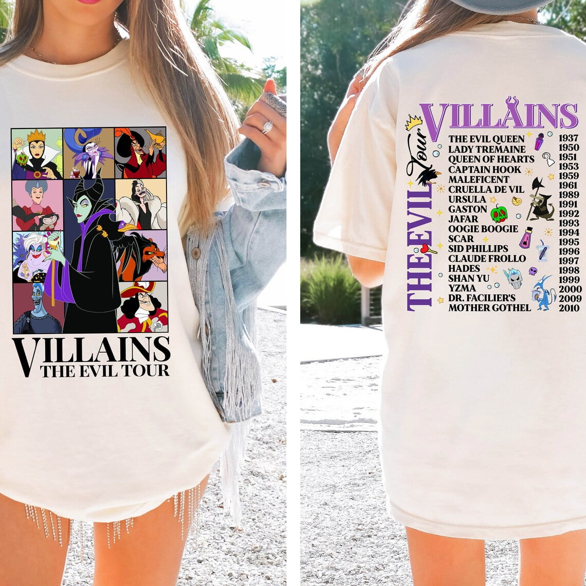 Disney Villains The Evil Tour Shirt, Disney Maleficent Shirt, Disney Shirt, Disney Princess ...