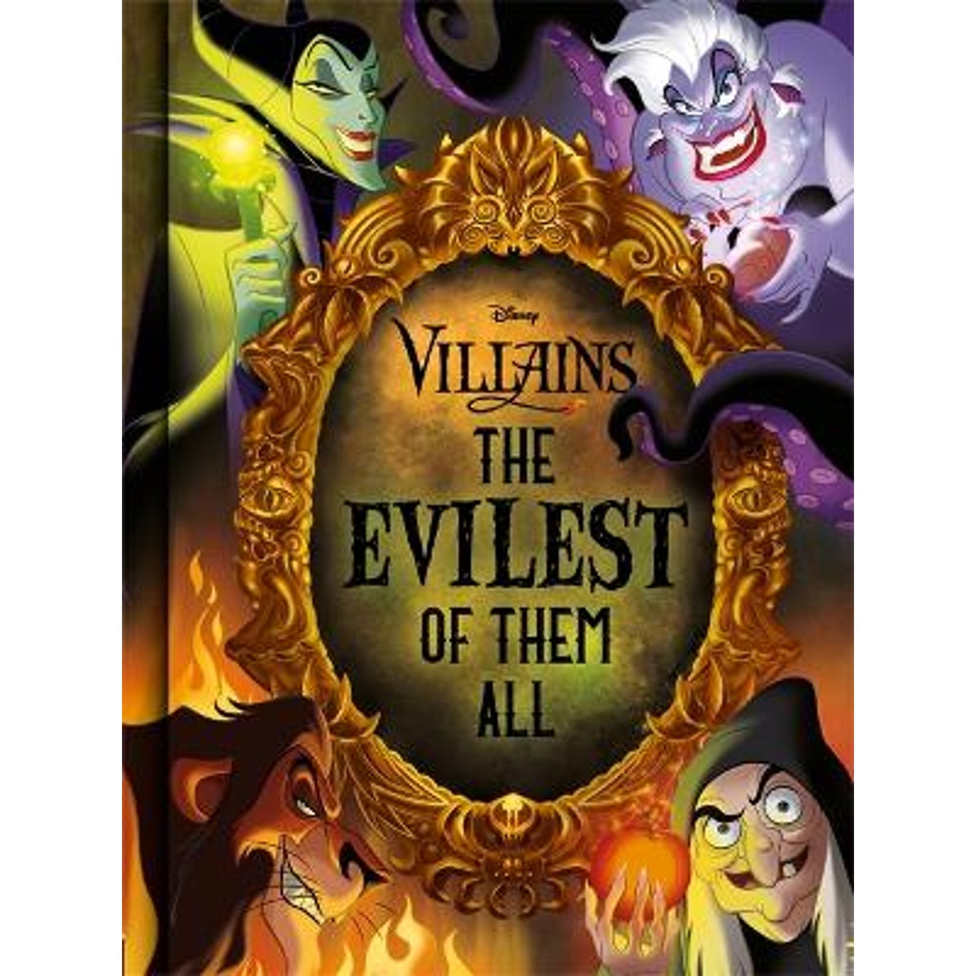 Pre-Owned Disney Villains The Evilest of them All (Hardcover ...