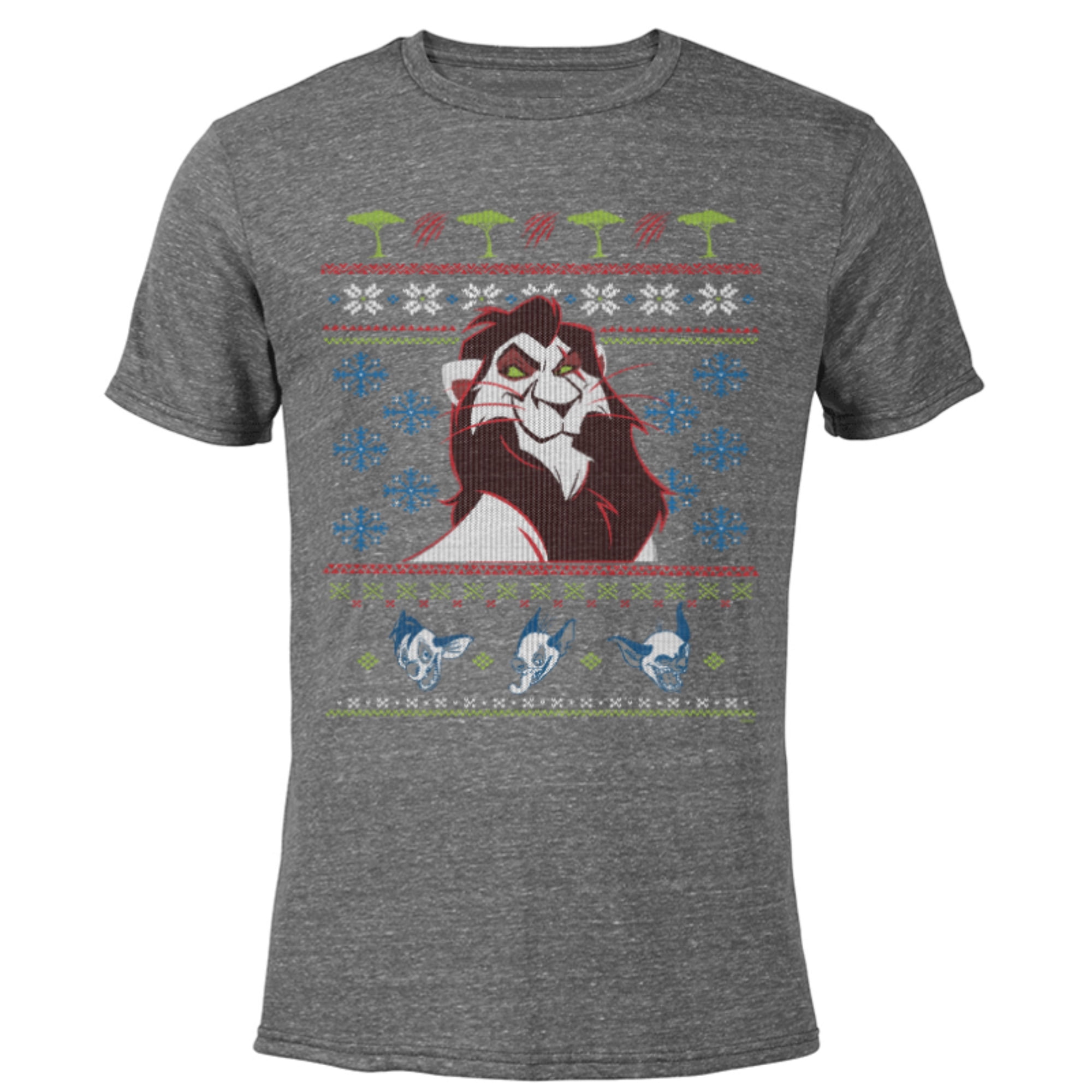 Disney Villains The Lion King Scar Ugly Christmas Sweater - Short ...