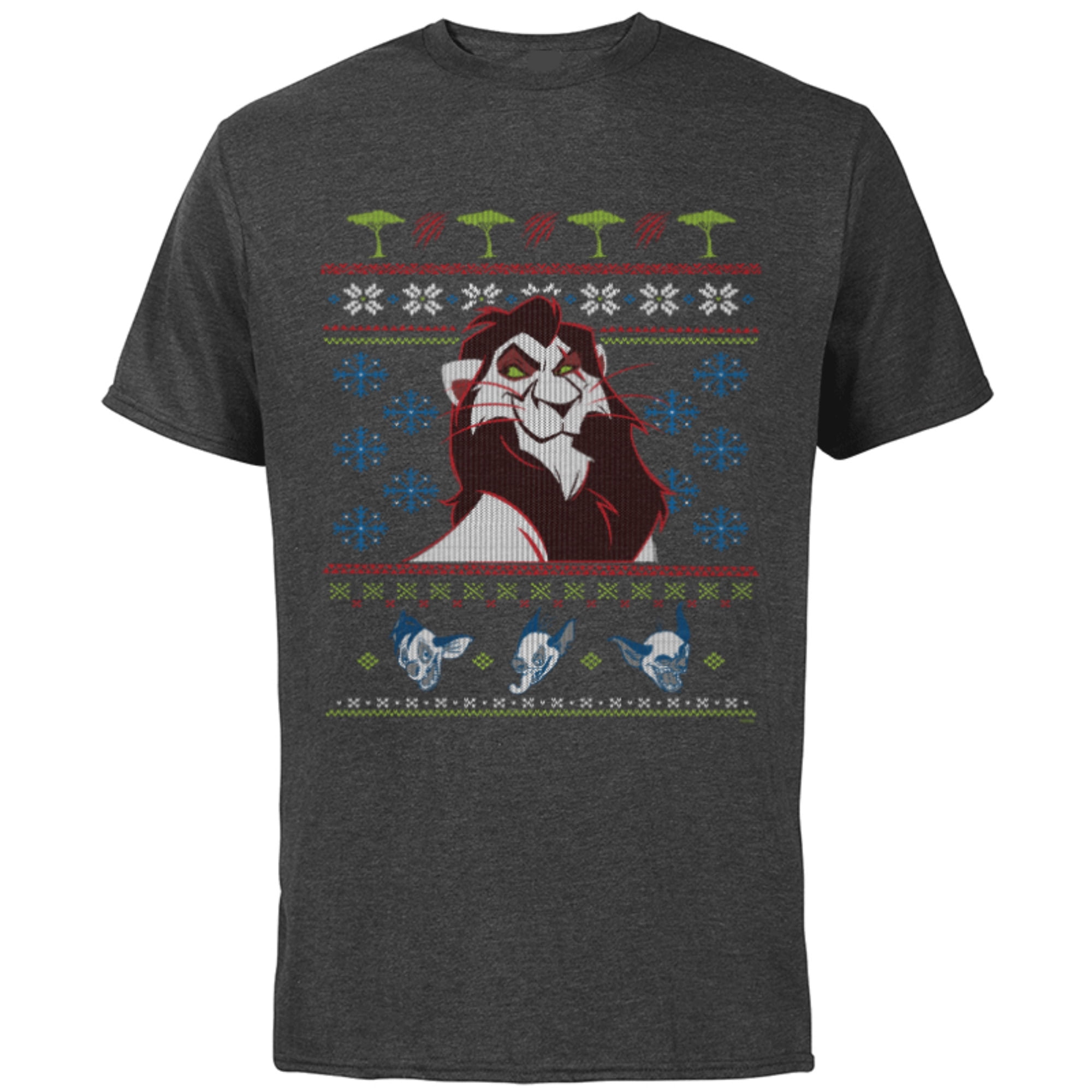 Disney Villains The Lion King Scar Ugly Christmas Sweater - Short ...