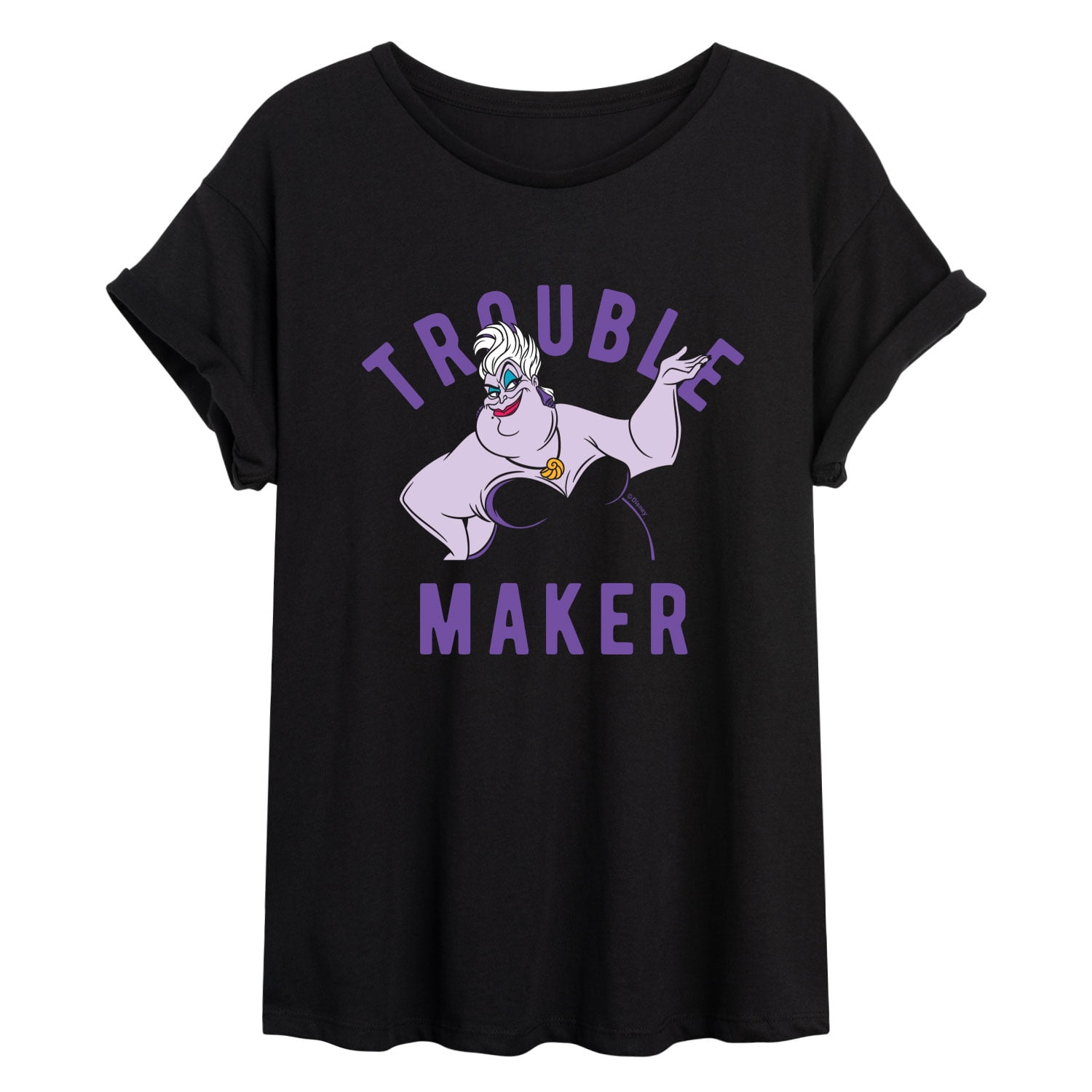 Disney Villains - Trouble Maker - Women's Oversized T-Shirt - Walmart.com
