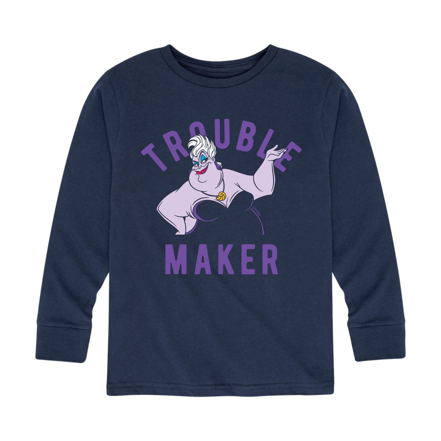 Disney Villains - Trouble Maker - Toddler And Youth Long Sleeve Graphic ...