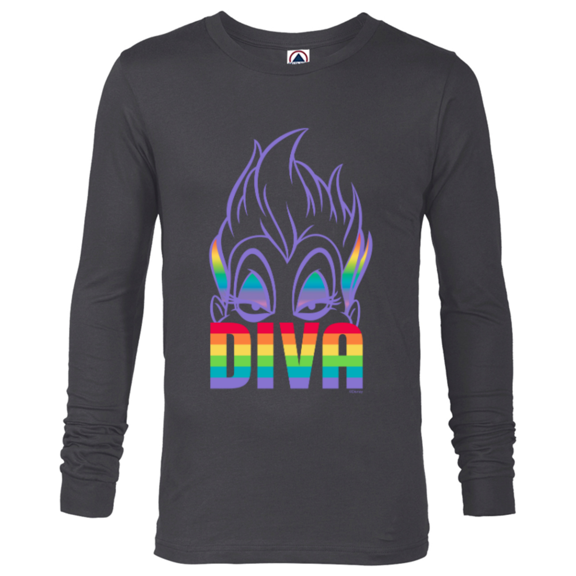Disney Villains Ursula Diva Pride - Long Sleeve T-Shirt for Men ...
