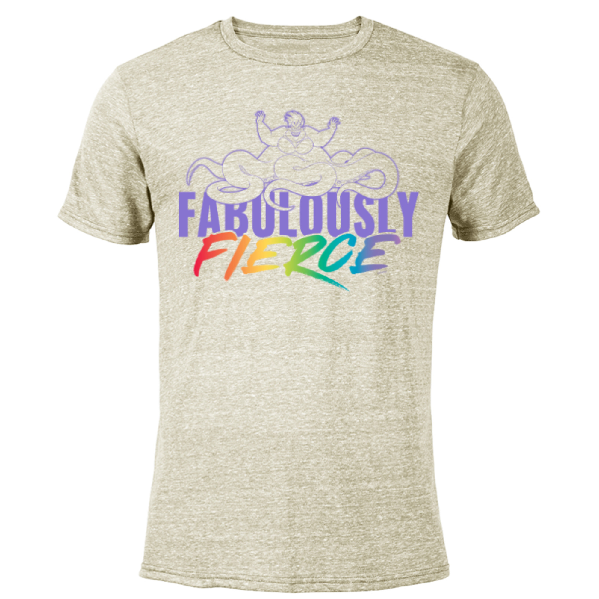 Disney Villains Ursula Fabulously Fierce Pride - Short Sleeve Blended T ...