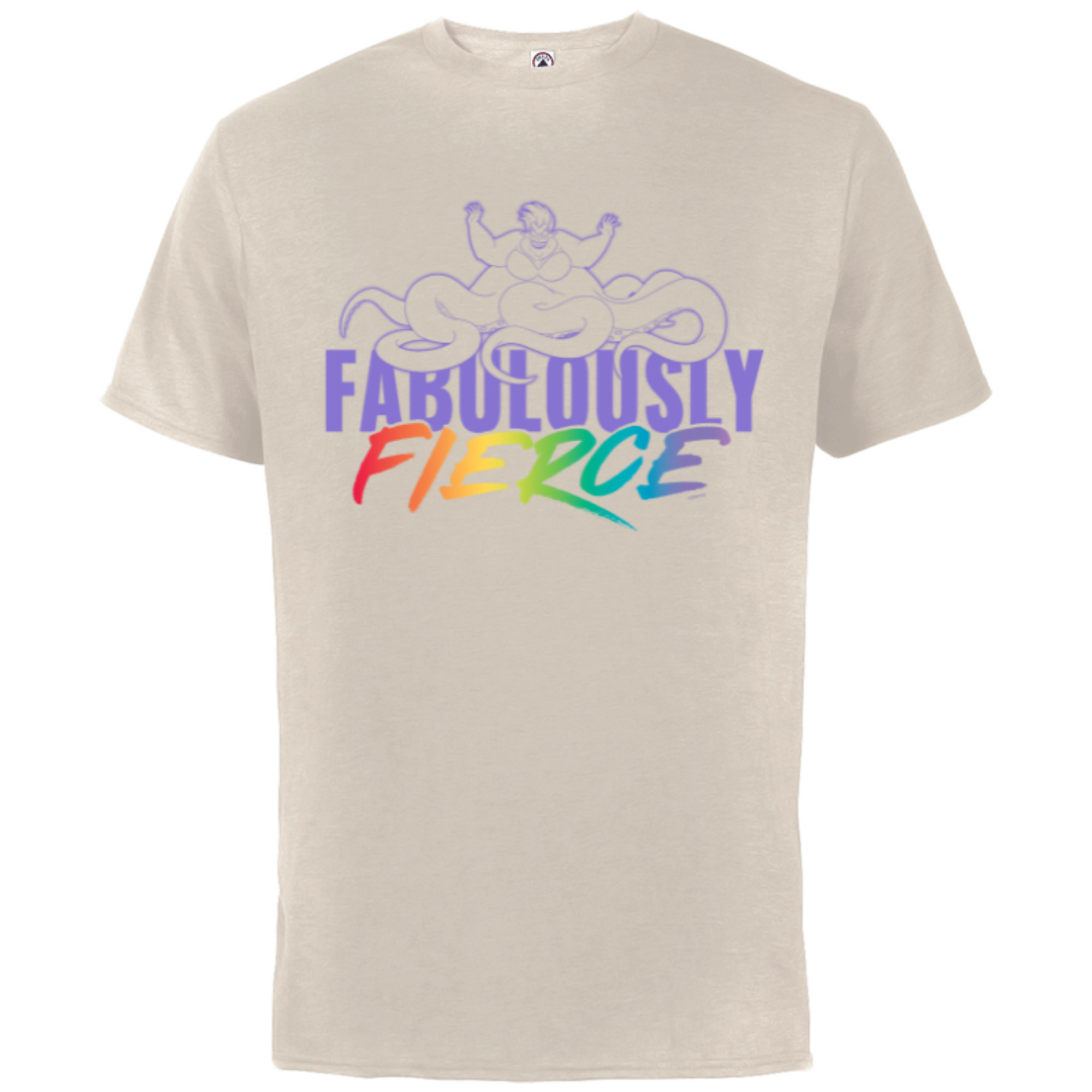 Disney Villains Ursula Fabulously Fierce Pride - Short Sleeve Cotton T ...