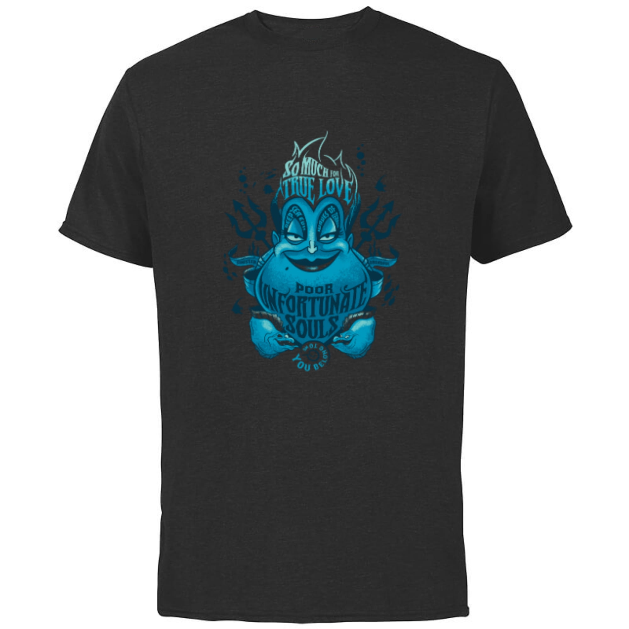 Disney Villains Ursula Poor Unfortunate Souls - Short Sleeve Cotton T ...