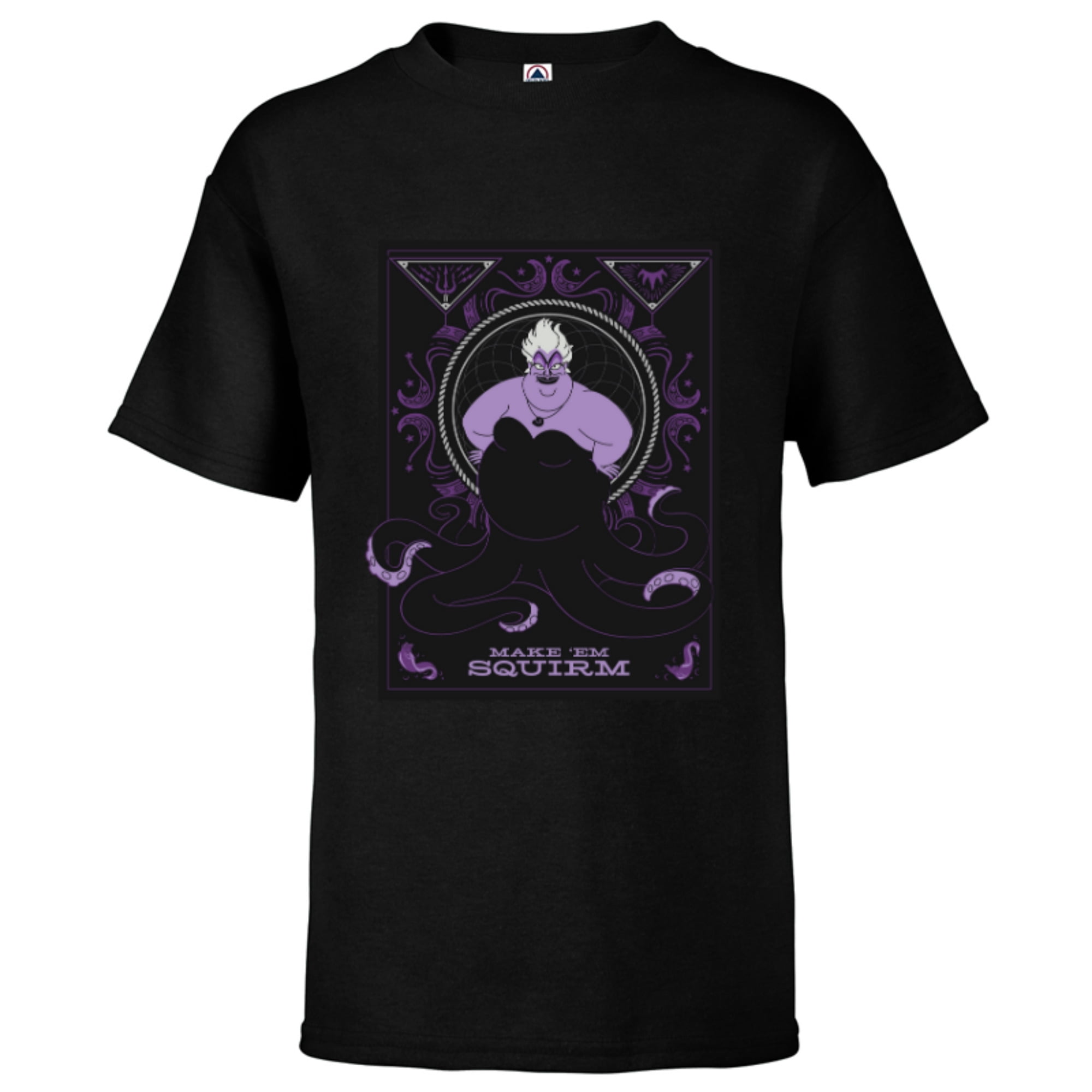 Disney Villains Ursula The Little Mermaid Make ‘Em Squirm- Short Sleeve ...