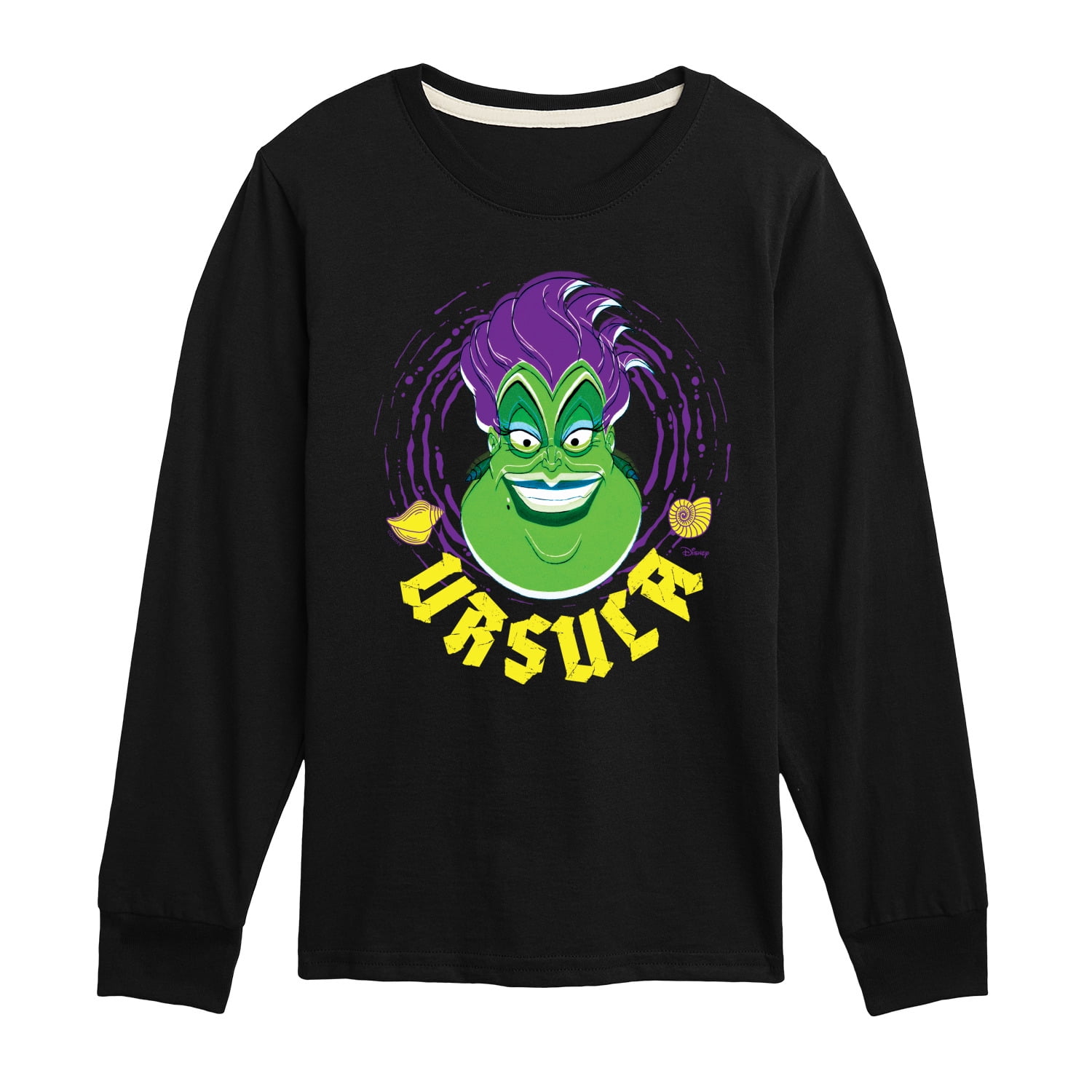 Disney Villains - Ursula - Toddler & Youth Long Sleeve Graphic T-Shirt ...