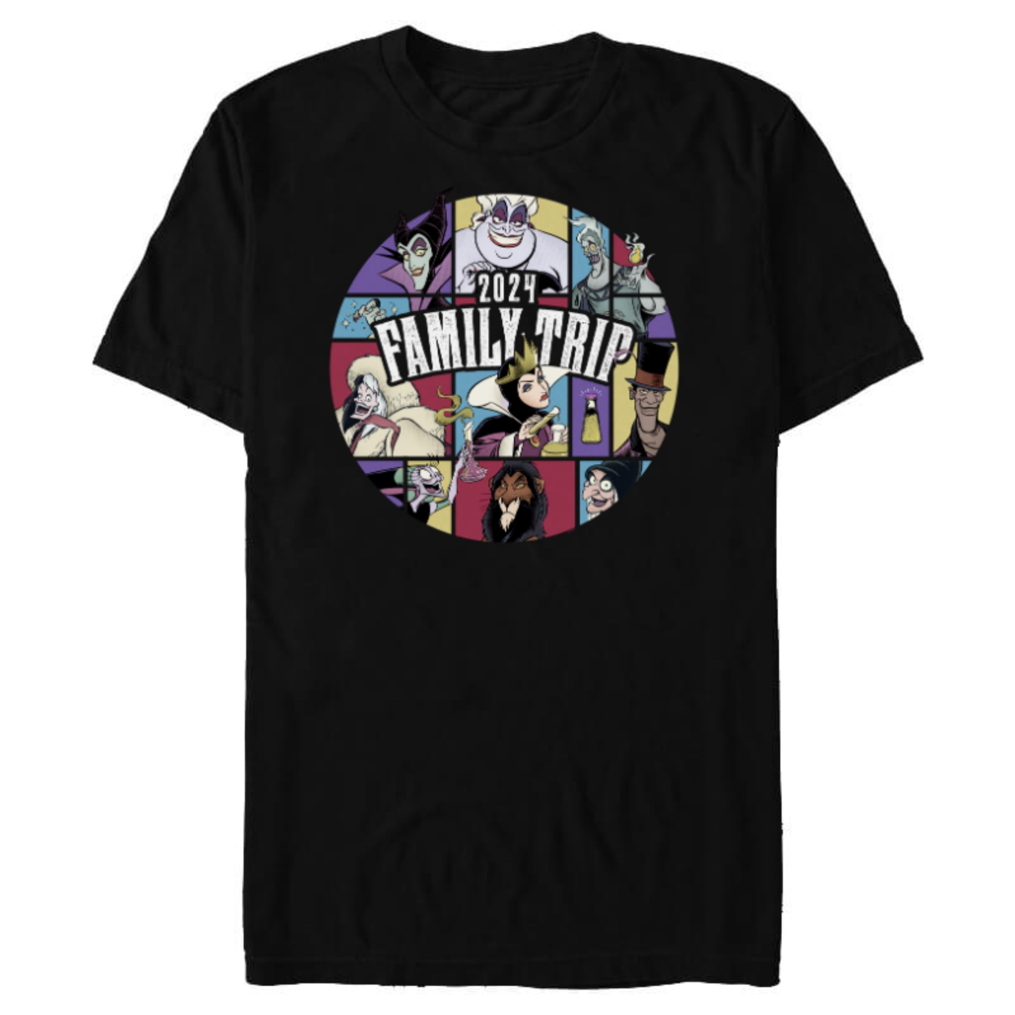 Disney Villains Wicked Circle 2024 Family Trip Vacation - Short Sleeve ...