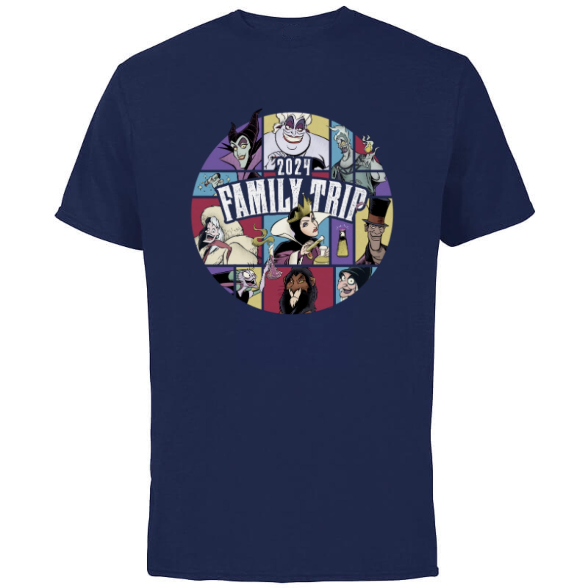 Disney Villains Wicked Circle 2024 Family Trip Vacation - Short Sleeve ...