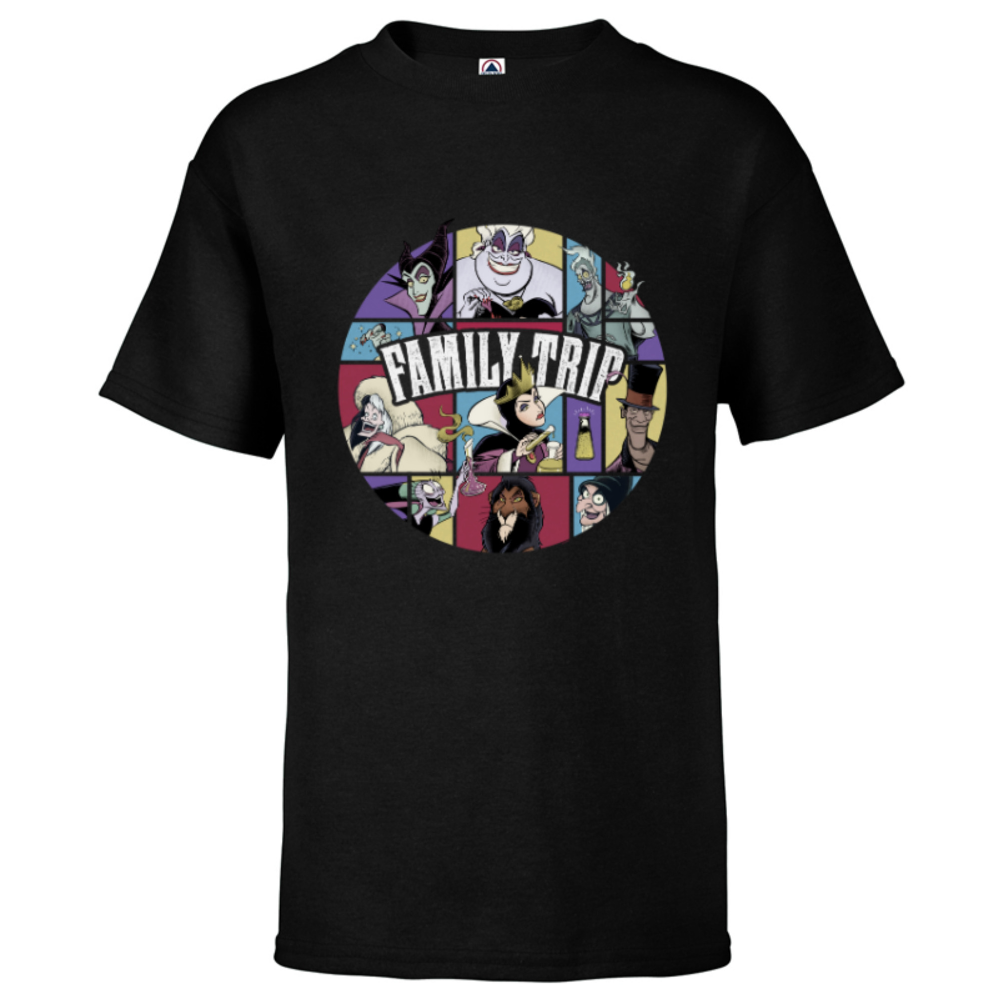 Disney Villains Wicked Circle Group Family Trip Vacation - Short Sleeve T-Shirt for Kids ...