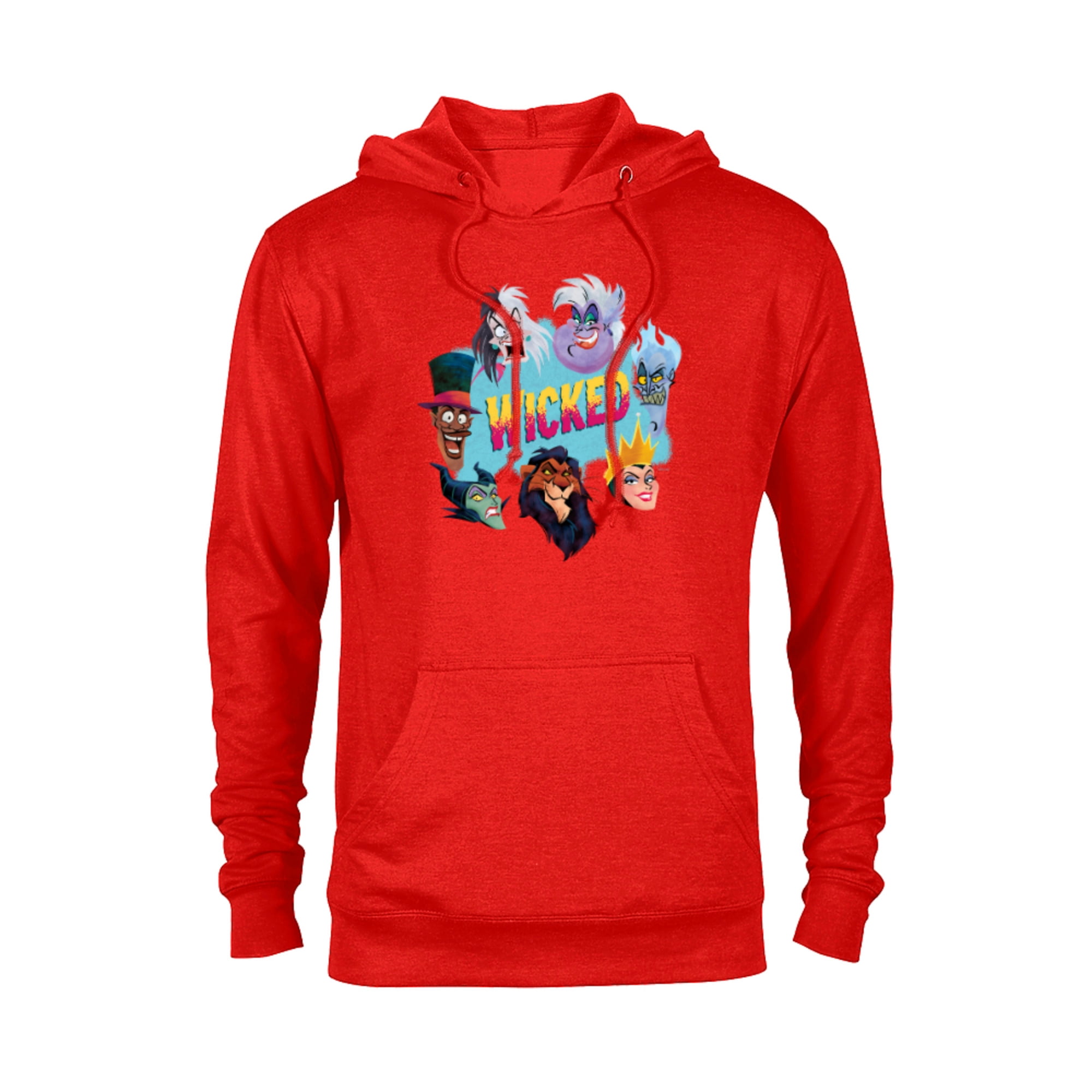 Disney Villains Wicked Ensemble of Evil - Pullover Hoodie for Adults ...