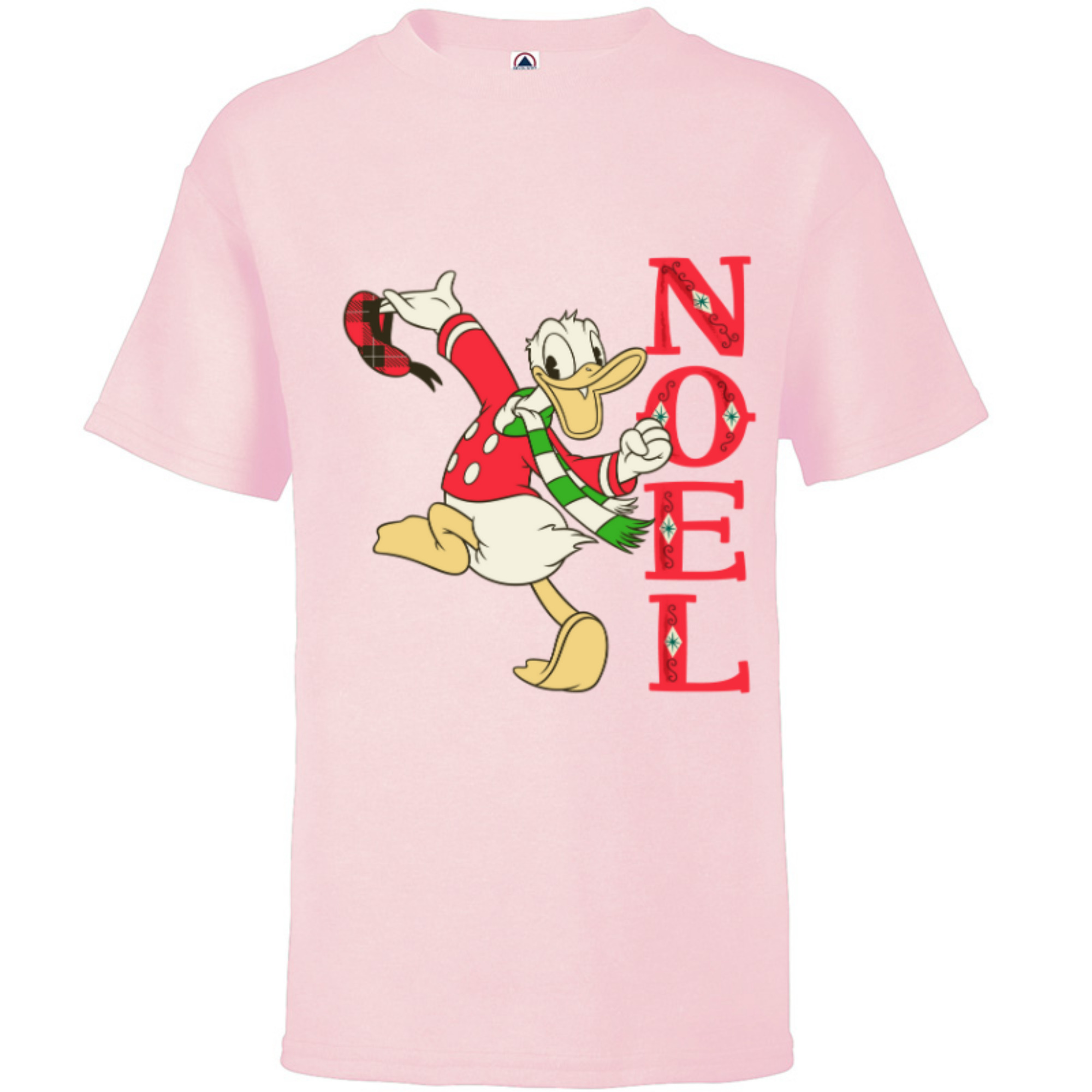 Disney Vintage Donald Duck Noel Holiday - Short Sleeve T-Shirt for Kids ...