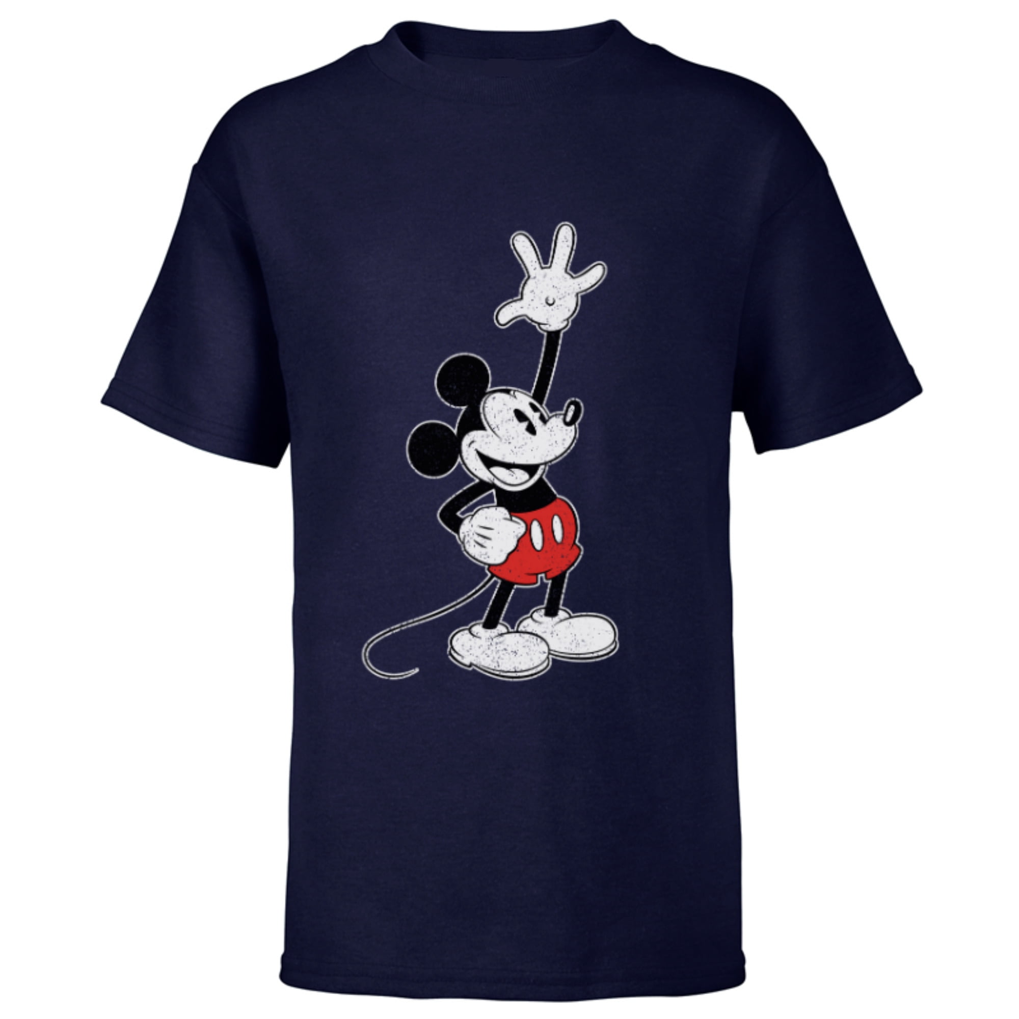 Disney Vintage Mickey Mouse Hey There - Short Sleeve T-Shirt for Kids ...