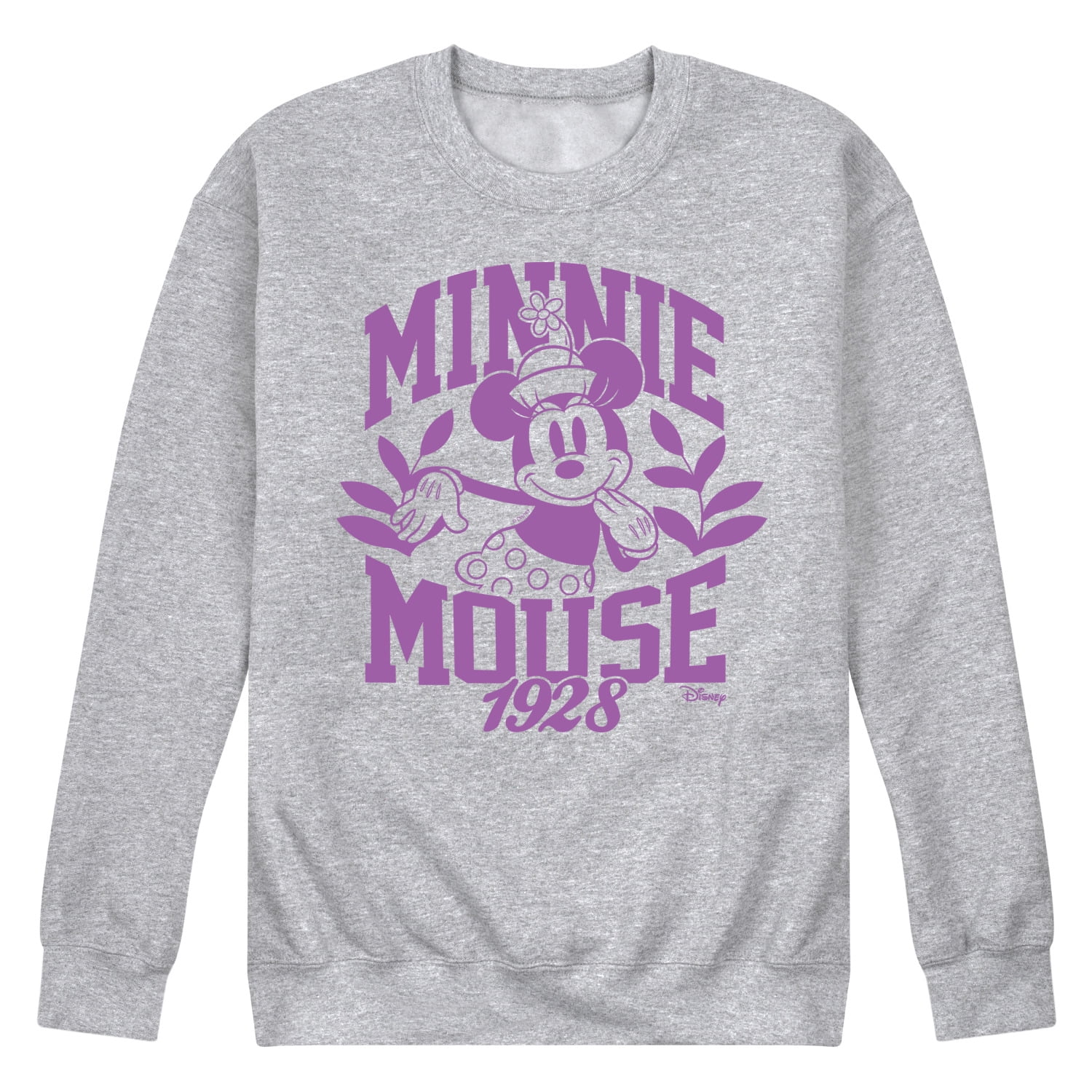 Disney - Vintage Minnie Mouse 1928 - Men's Crew Fleece Sweatshirt ...