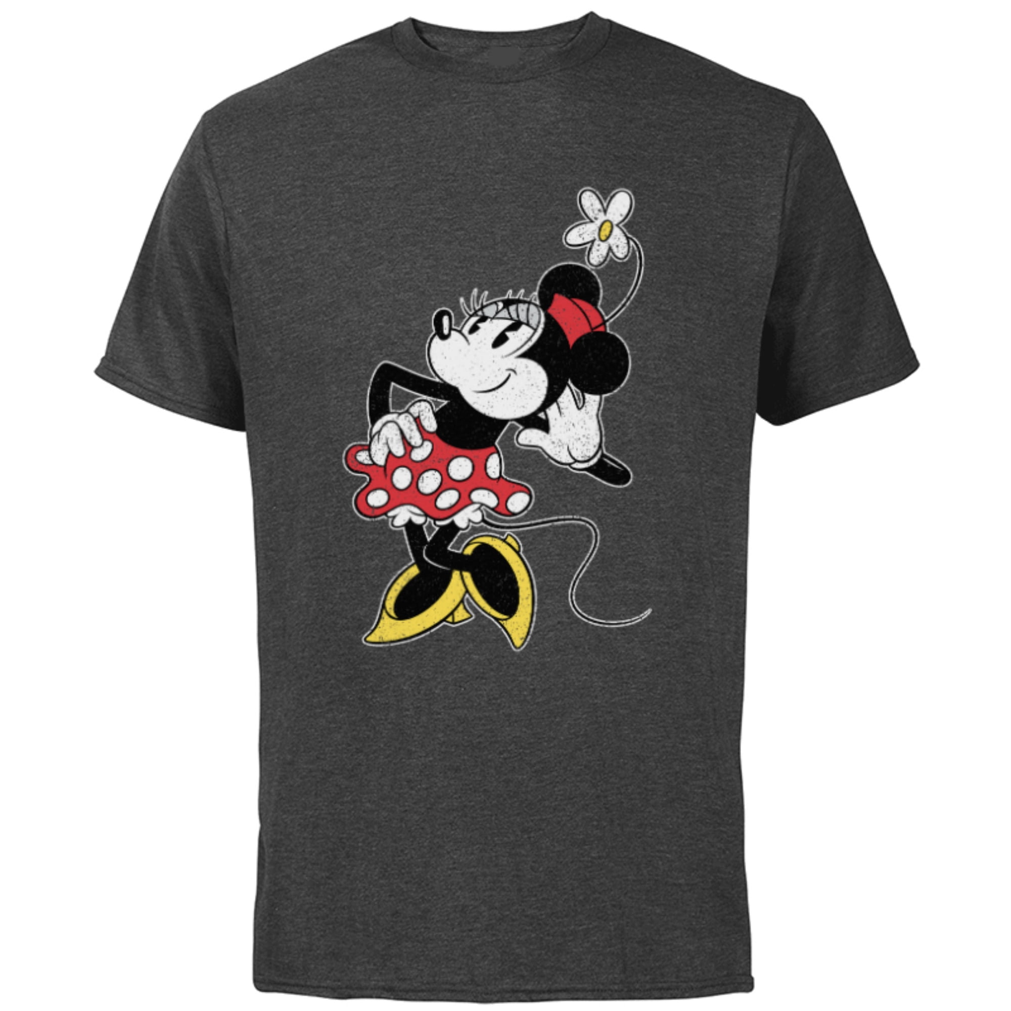 Disney Vintage Minnie Mouse Strikes a Pose - Short Sleeve Cotton T ...