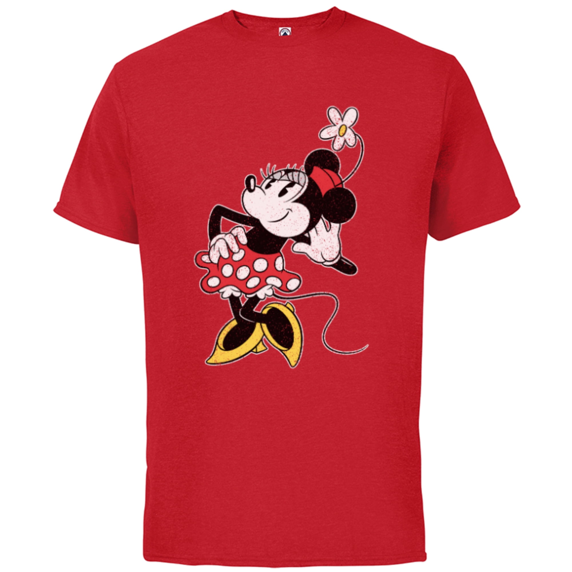Disney Vintage Minnie Mouse Strikes a Pose - Short Sleeve Cotton T ...