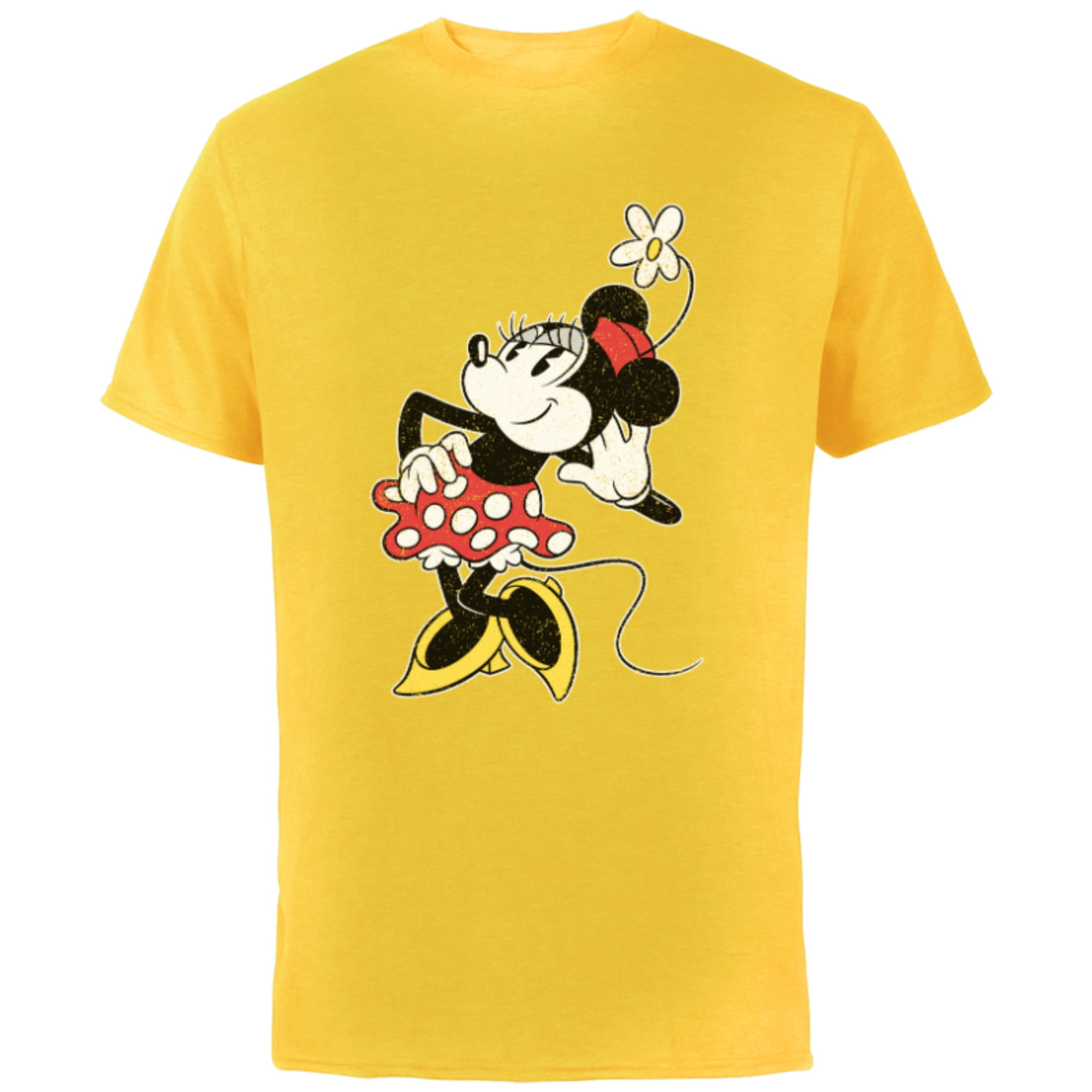 Disney Vintage Minnie Mouse Strikes a Pose - Short Sleeve Cotton T ...
