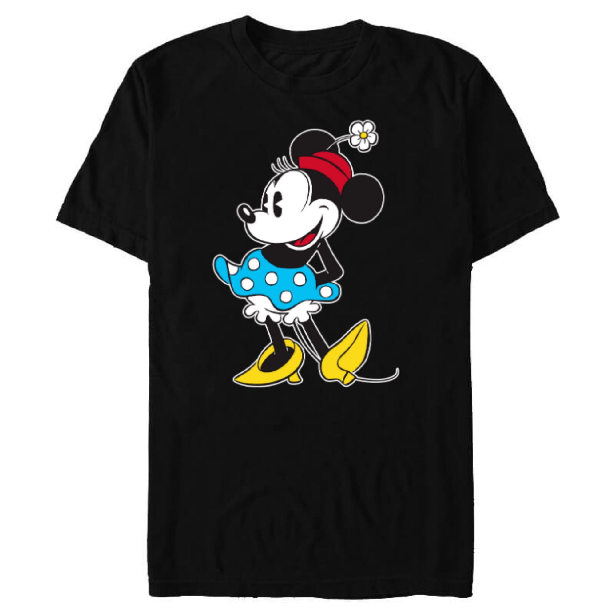 Disney Vintage Minnie Mouse in Pillbox Flower Hat - Short Sleeve ...