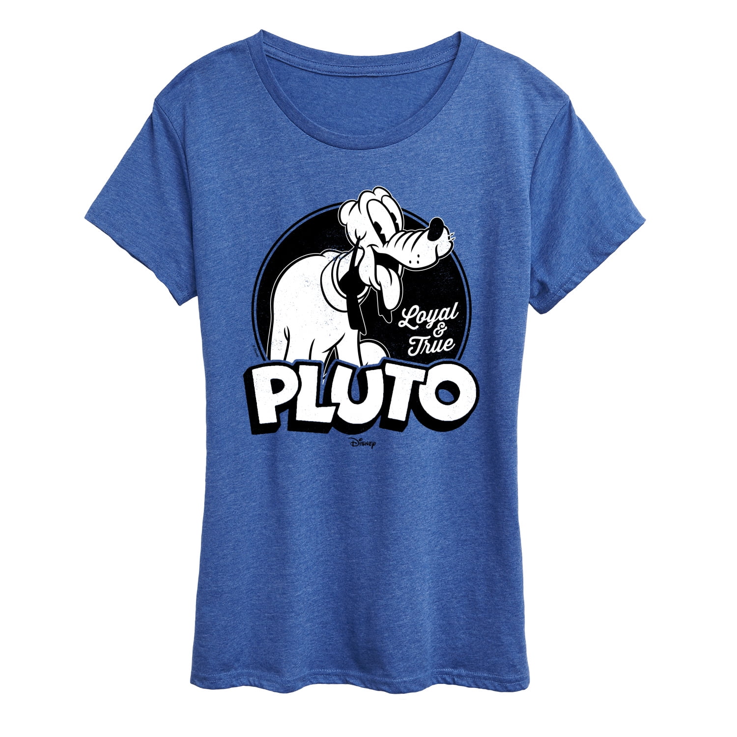 Disney - Vintage Pluto - Women's Short Sleeve Graphic T-Shirt - Walmart.com